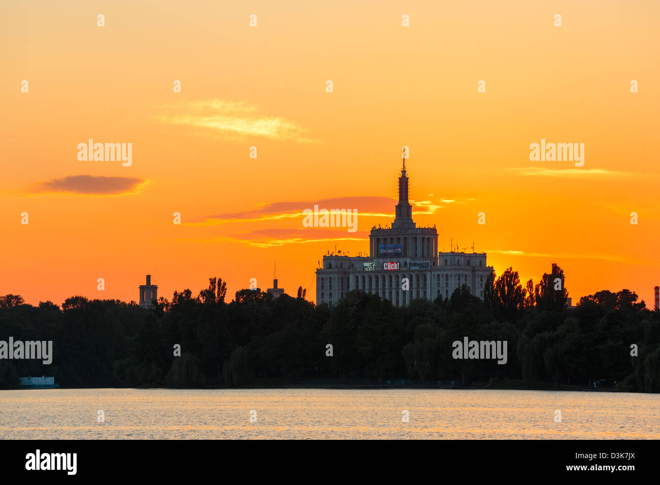 Bucharest sky tower hi-res stock photography and images - Alamy