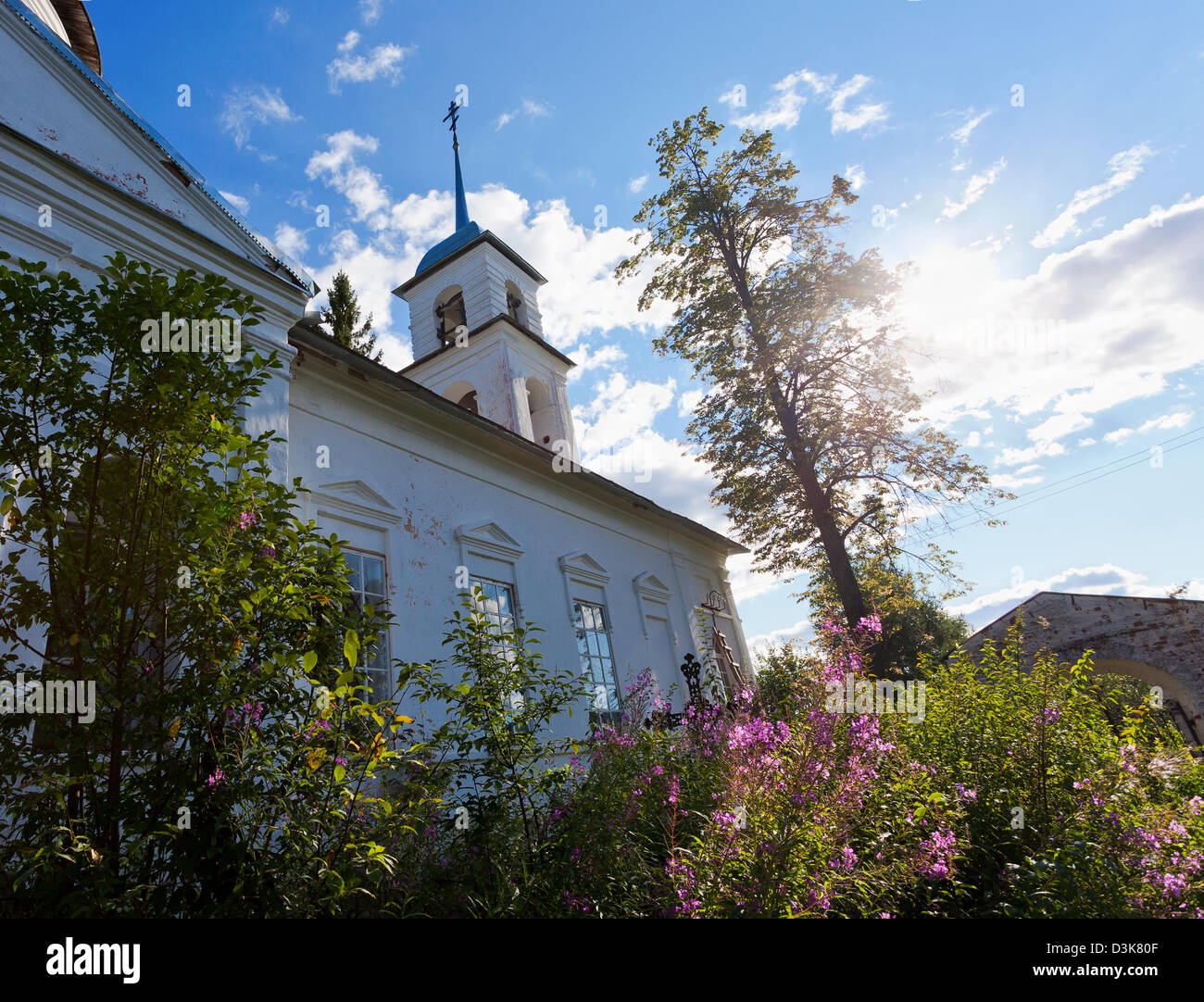 Christian orthodox church in Novgorod region, Russia Stock Photo - Alamy