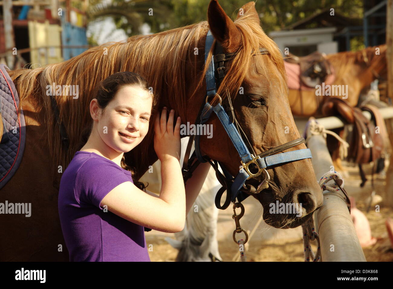 Large horse rider hi-res stock photography and images - Alamy