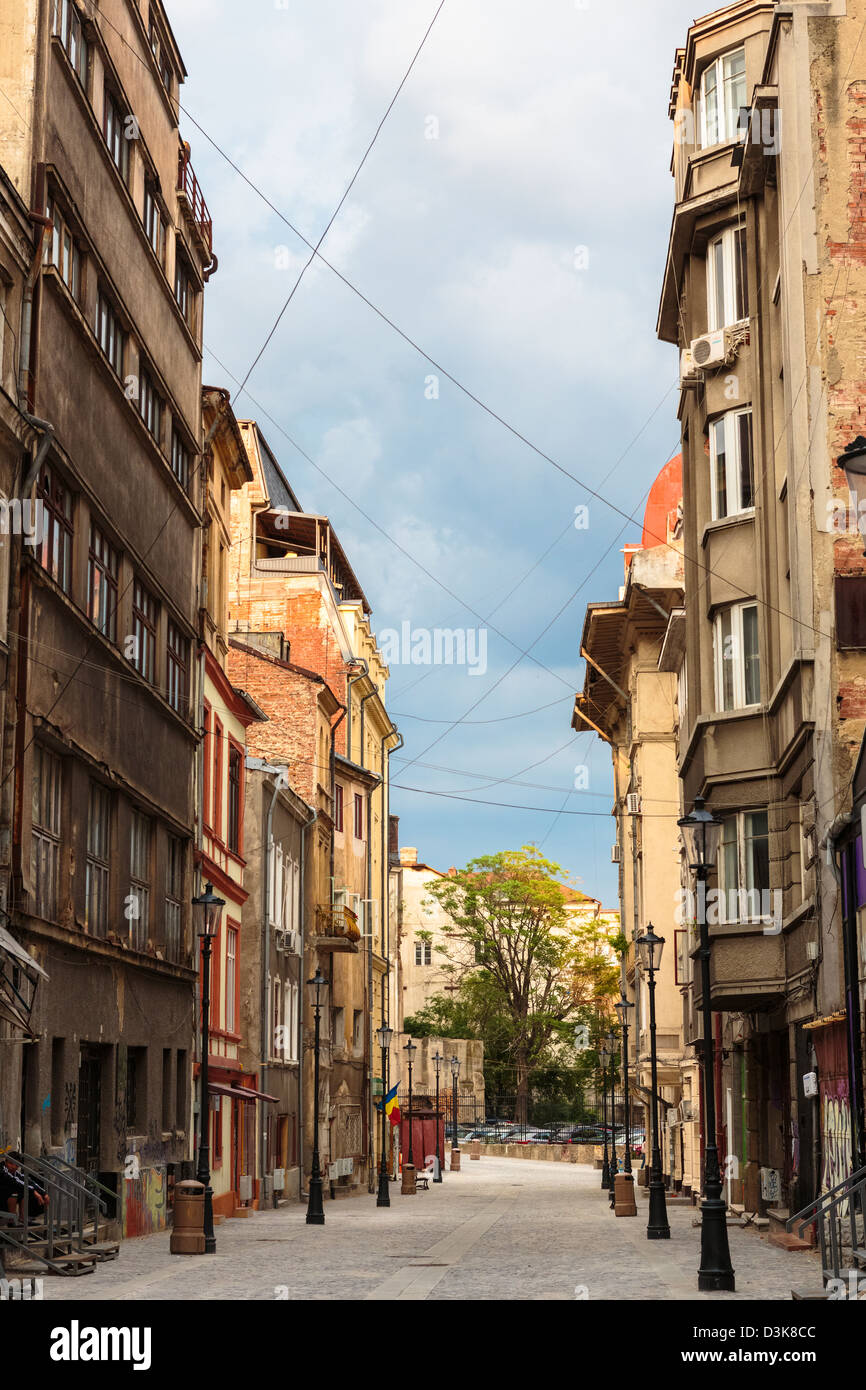 Old town bucharest hi-res stock photography and images - Alamy