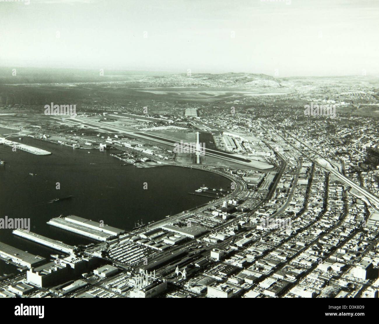 Lindbergh Field, now known as San Diego International Airport, is a ...