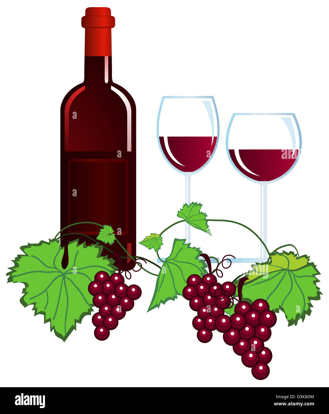 Clipart Grapes Wine