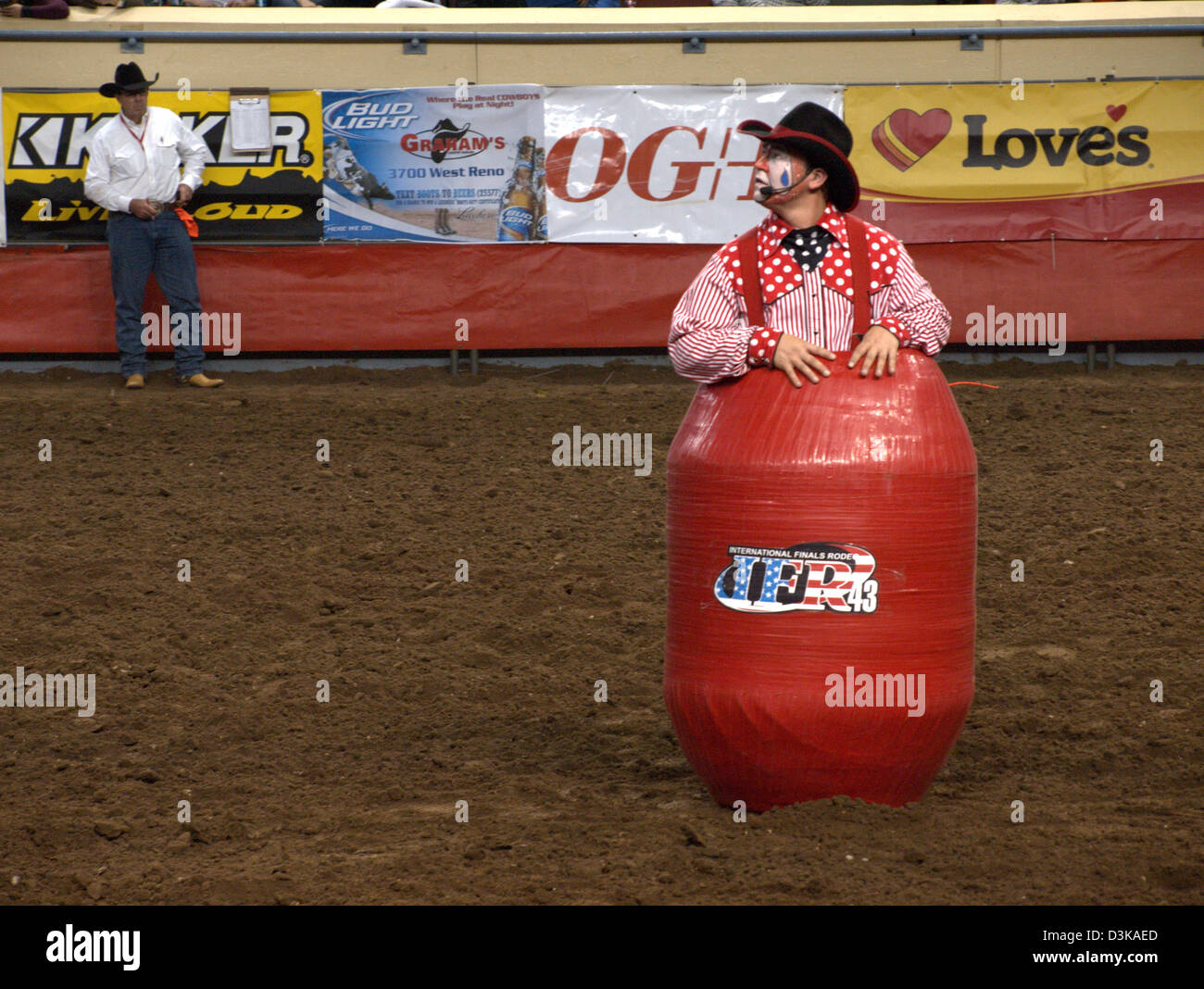 Rodeo clown hi-res stock photography and images - Alamy