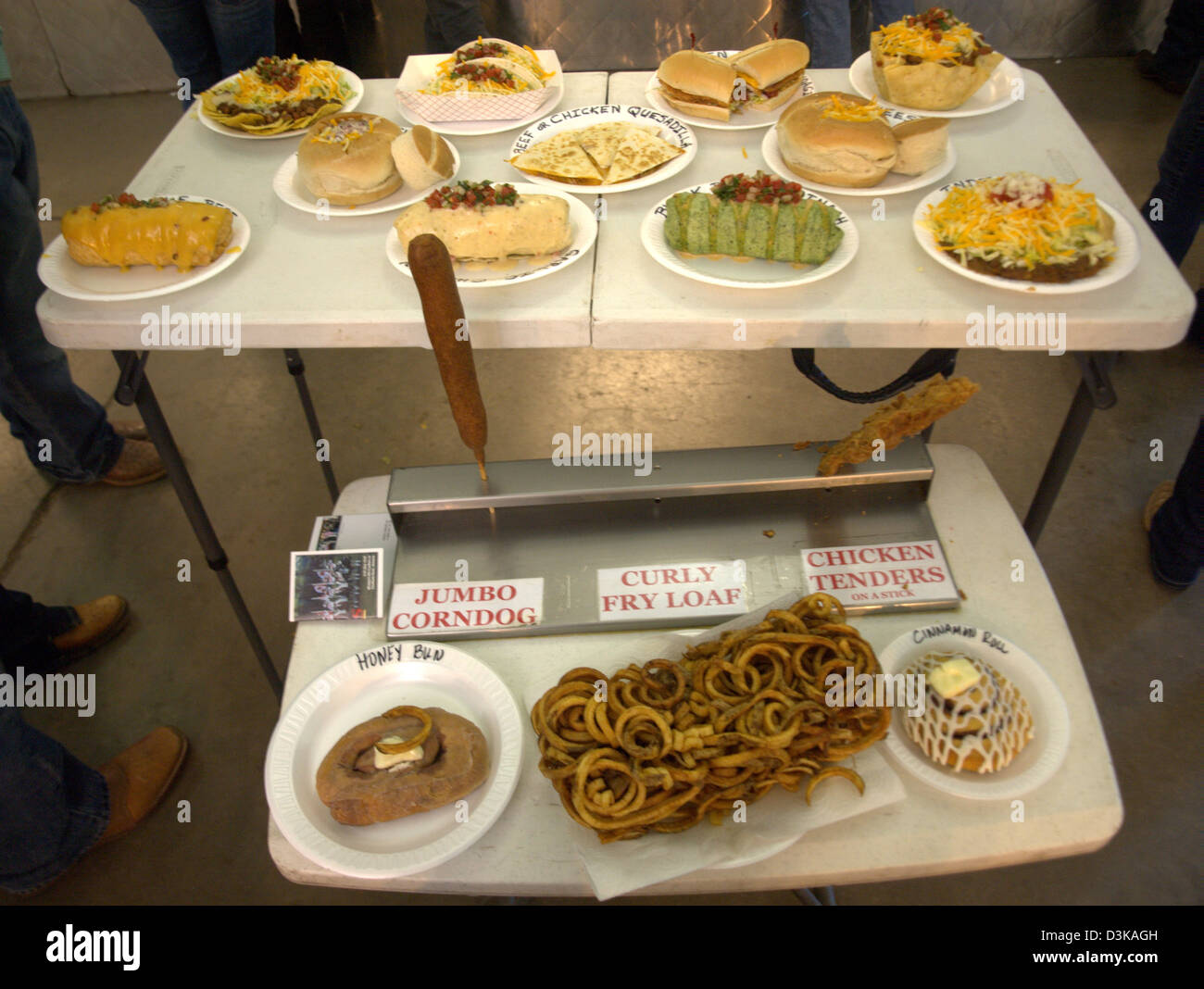 Fried butter fair hi-res stock photography and images - Alamy