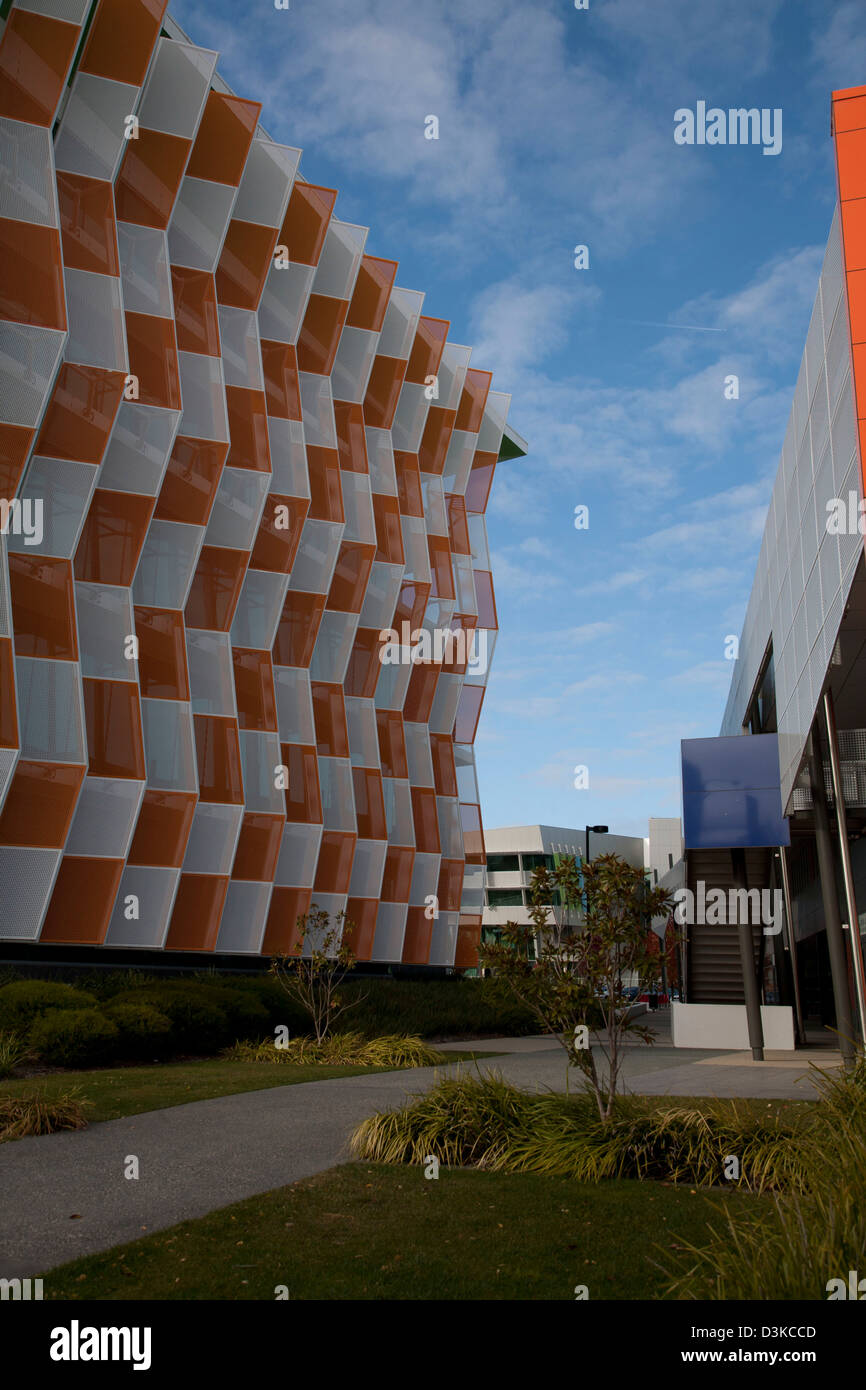 Windows on energy efficient building Modern Office Building with ...