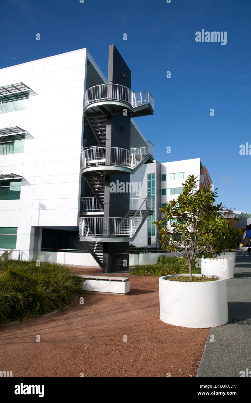 Modern Office Buildings with external staircase Canberra Australian ...