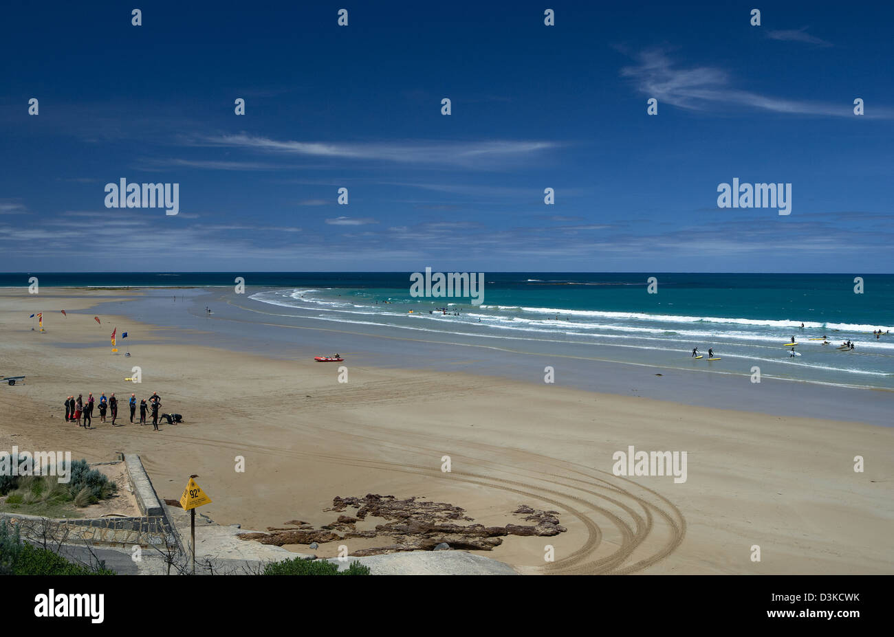 Anglesea, Australia, look at Middles Beach and Kuestenverlauf at ...