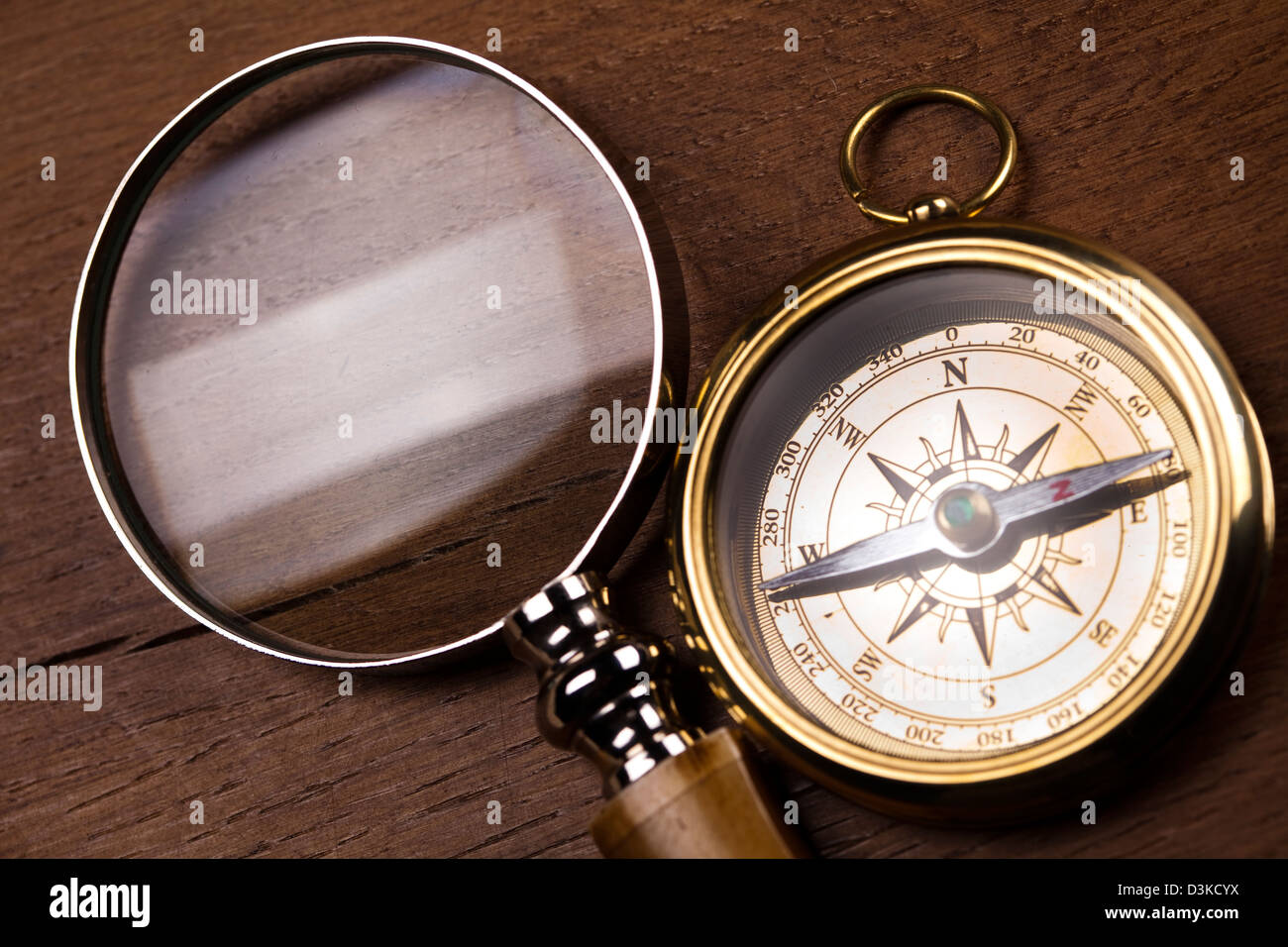 Navigation earth, Compass Stock Photo - Alamy