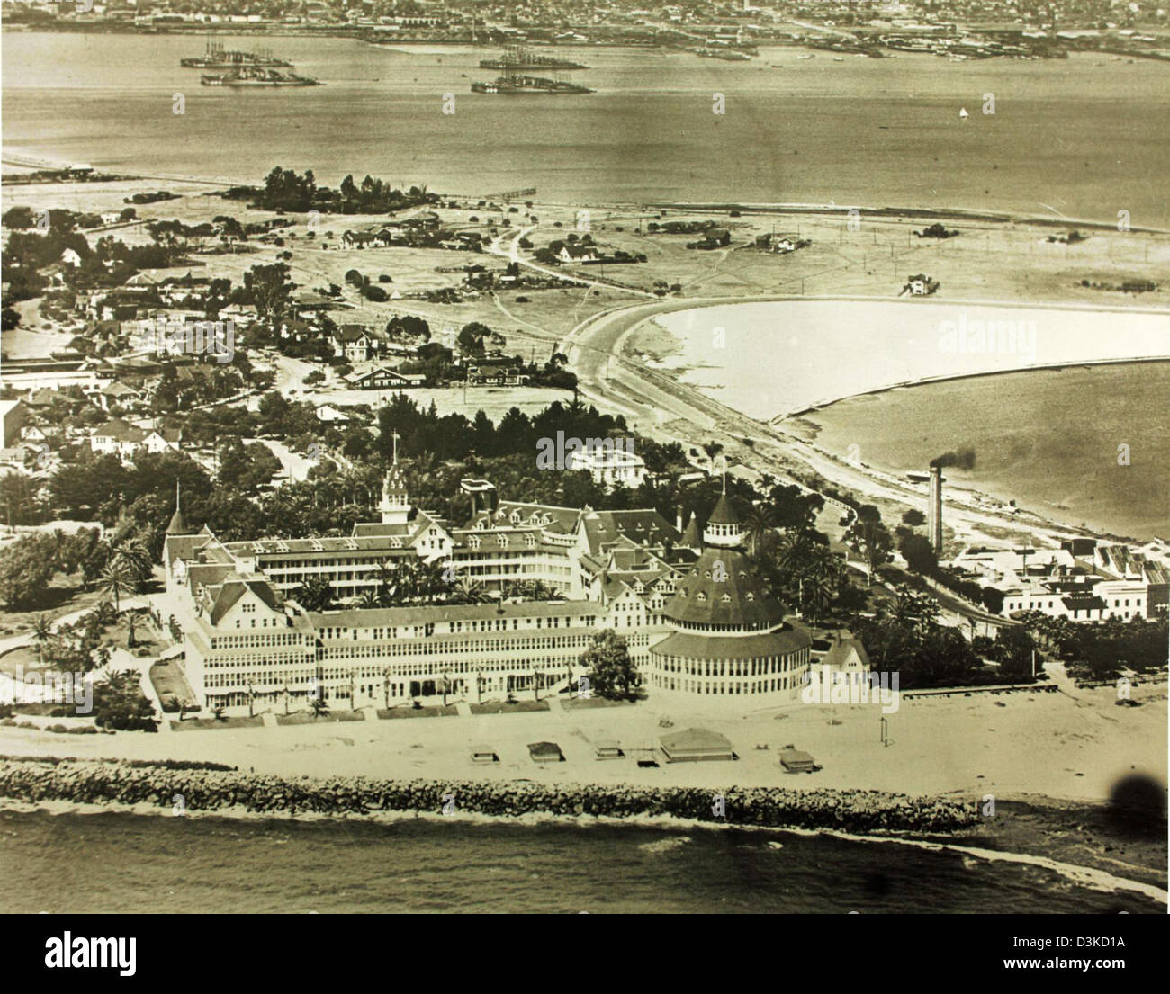 The Hotel del Coronado, located in San Diego, is a historical ...