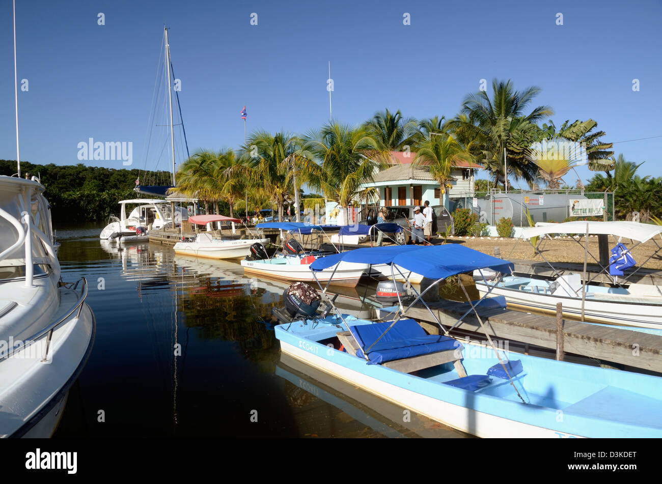 Sittee River Marina view Stock Photo - Alamy
