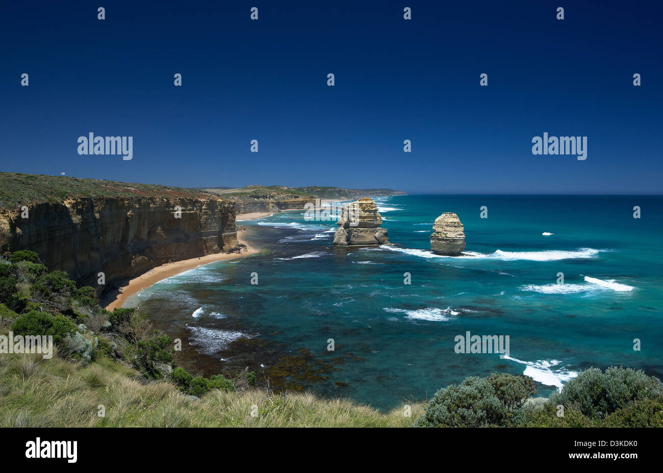 Princetown, Australia, Gog and Magog, the two rocks Stock Photo - Alamy