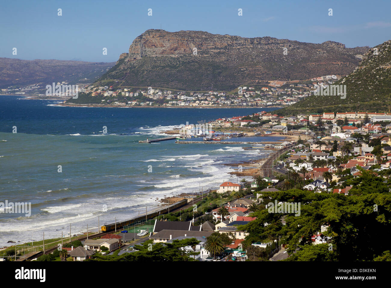 False Bay, near Cape Town in the Cape Peninsula, South Africa, with ...