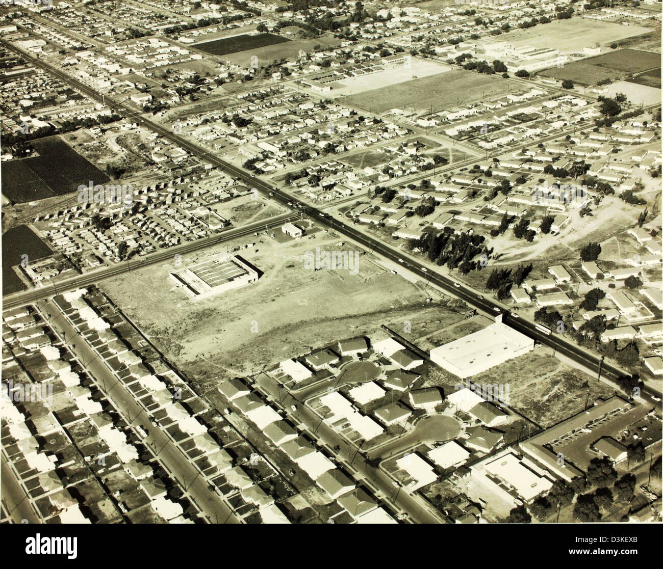 Howard Rozelle's aerial photo of Chula Vista, taken from the San Diego ...