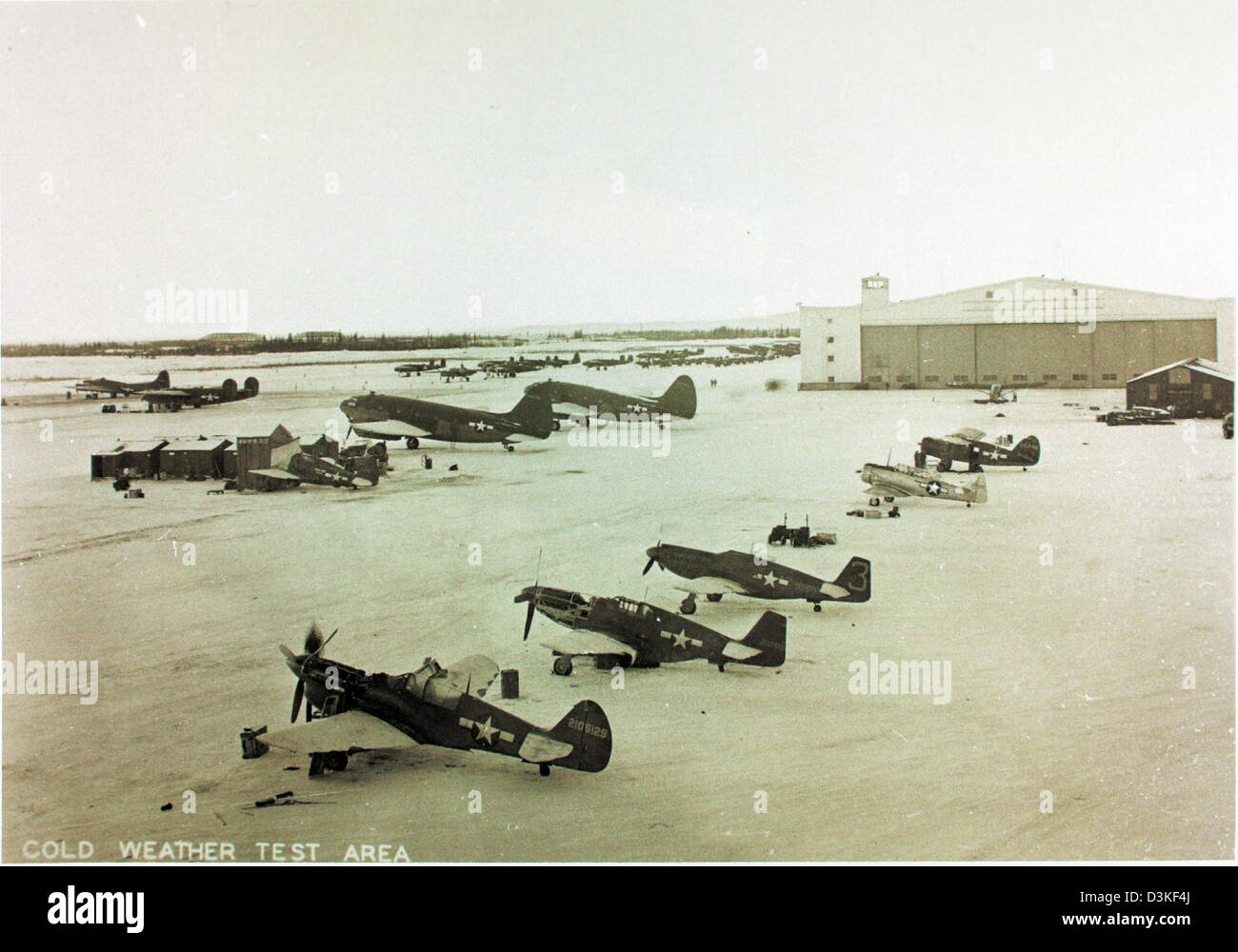 The Cold Weather Test Area is a specialized facility used for testing ...