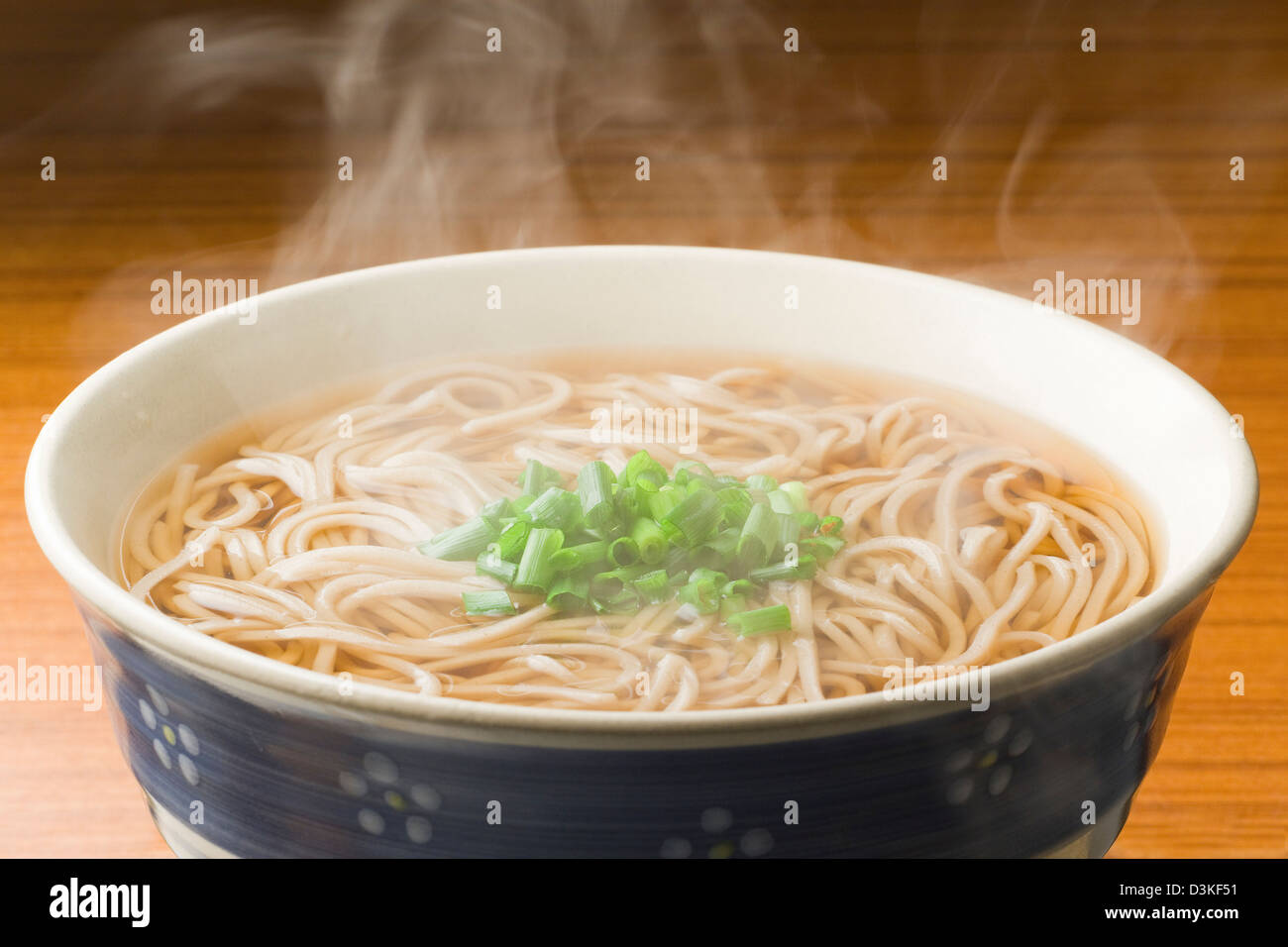 Japanese style Soba buckwheat noodles Stock Photo - Alamy