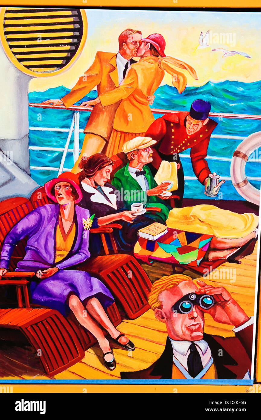 Art sign in the Cedros Design District in Solana Beach Stock Photo - Alamy