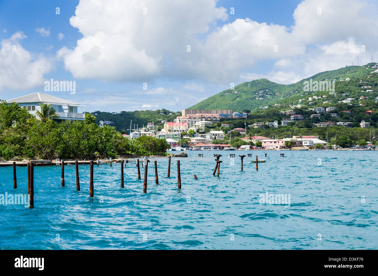 St thomas charlotte amalie waterfront hi-res stock photography and ...