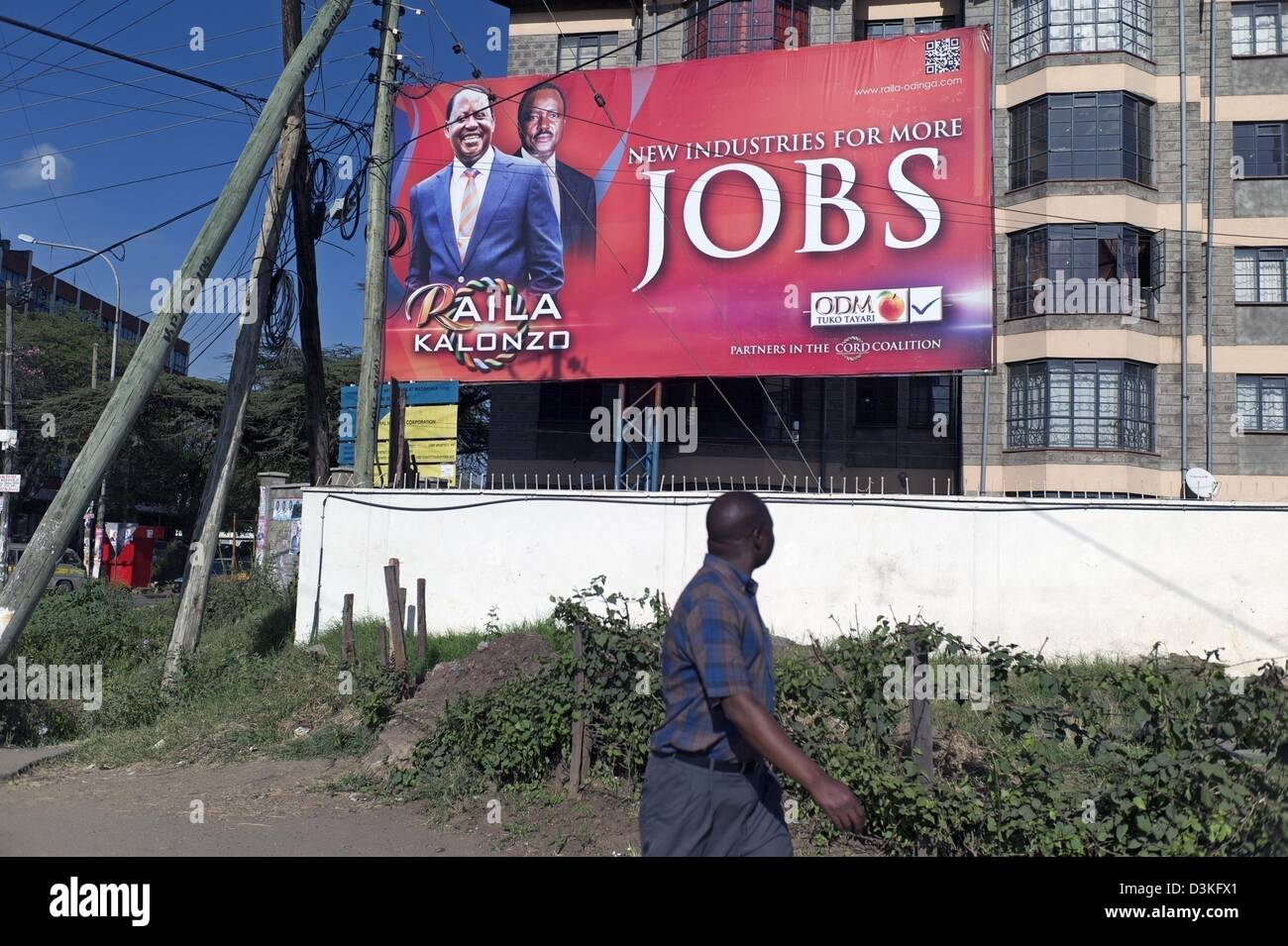 Raila odinga poster hi-res stock photography and images - Alamy