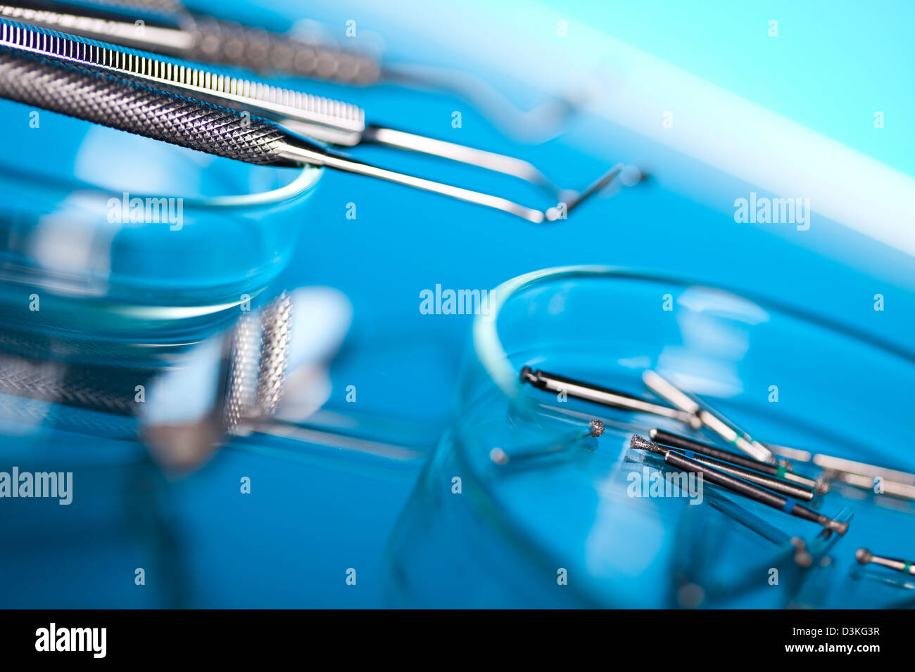 Dental Tools set Stock Photo - Alamy