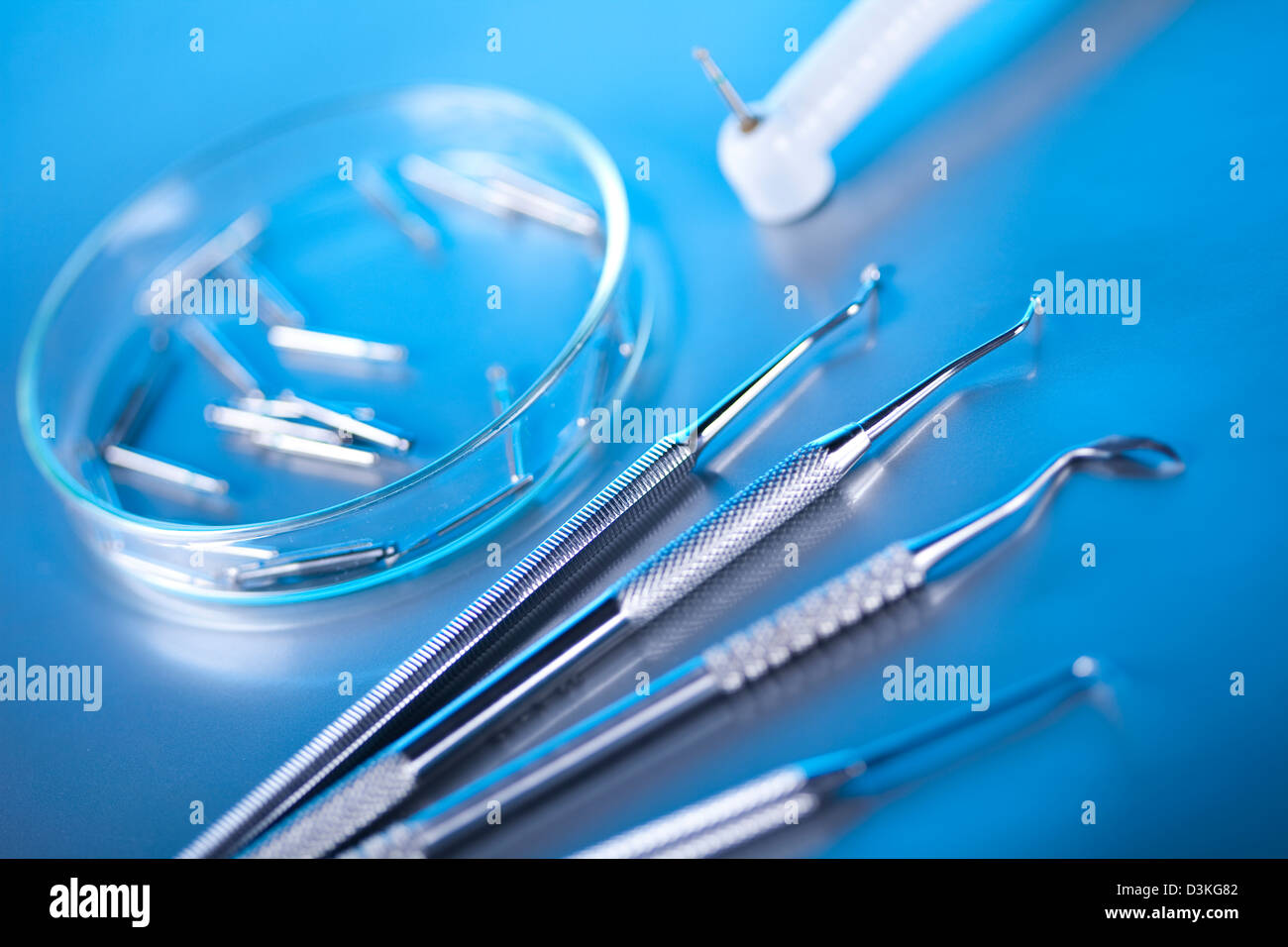 Dental Tools set Stock Photo - Alamy