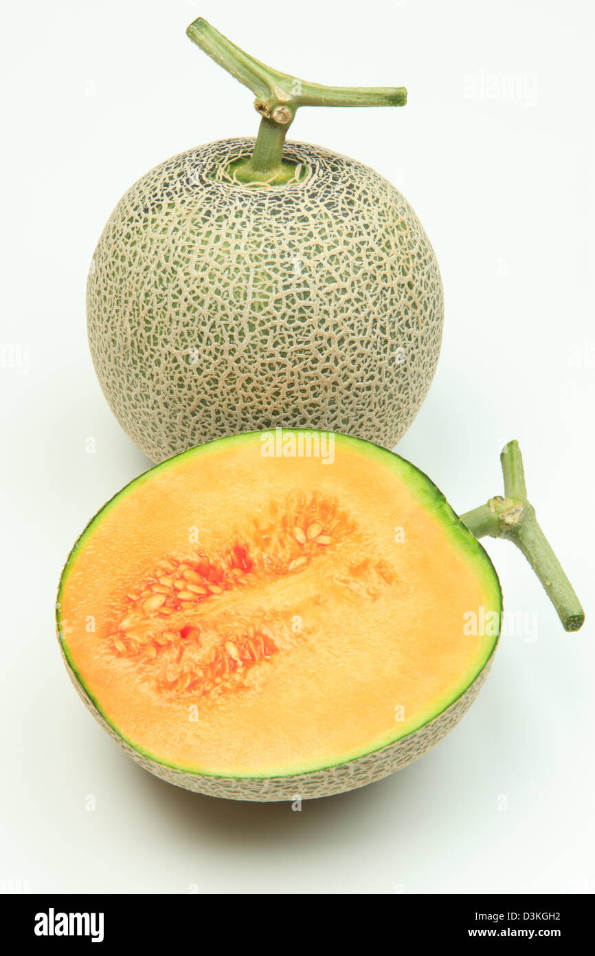 Two melons hi-res stock photography and images - Alamy