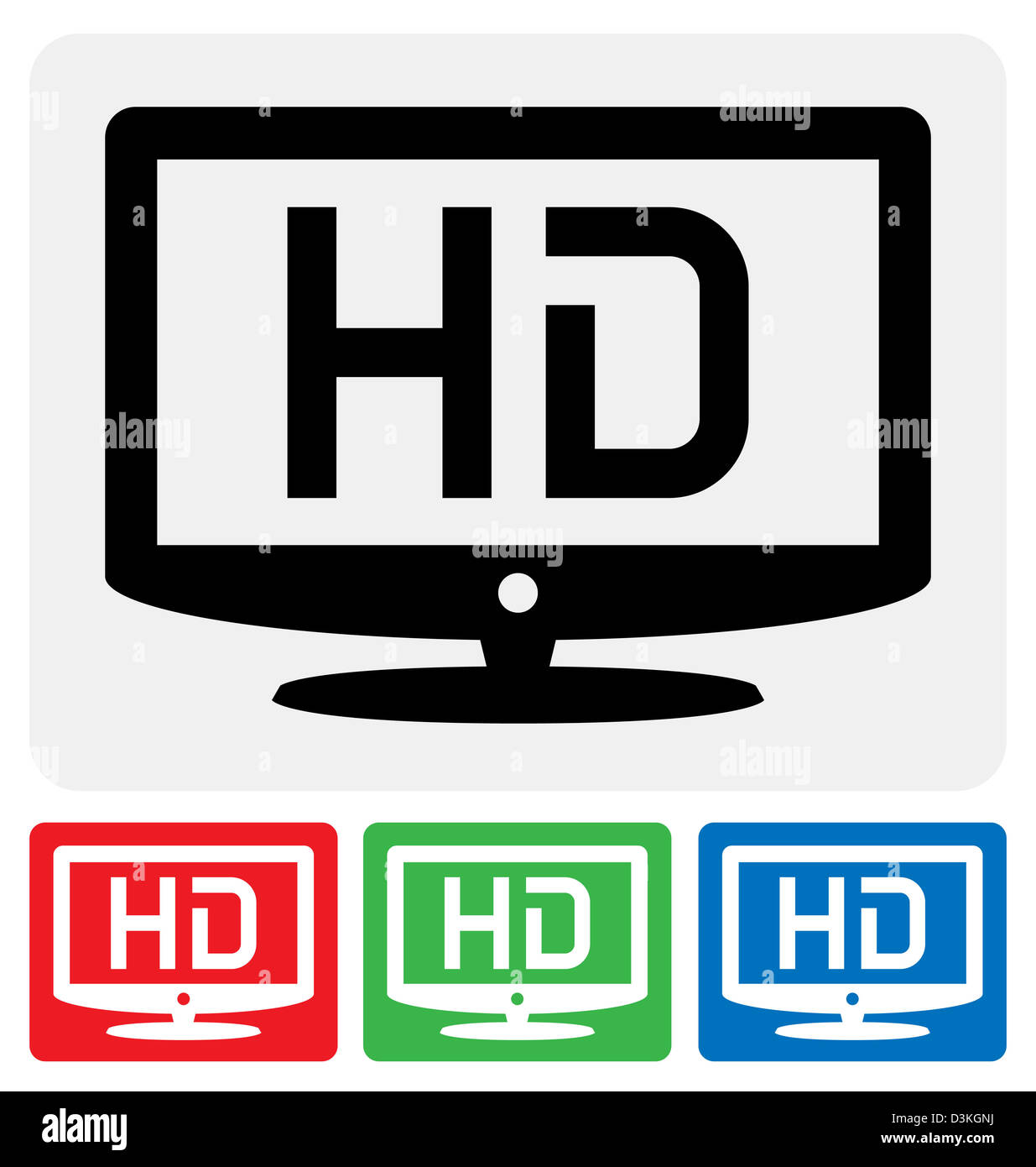 Tv symbol Cut Out Stock Images & Pictures - Alamy