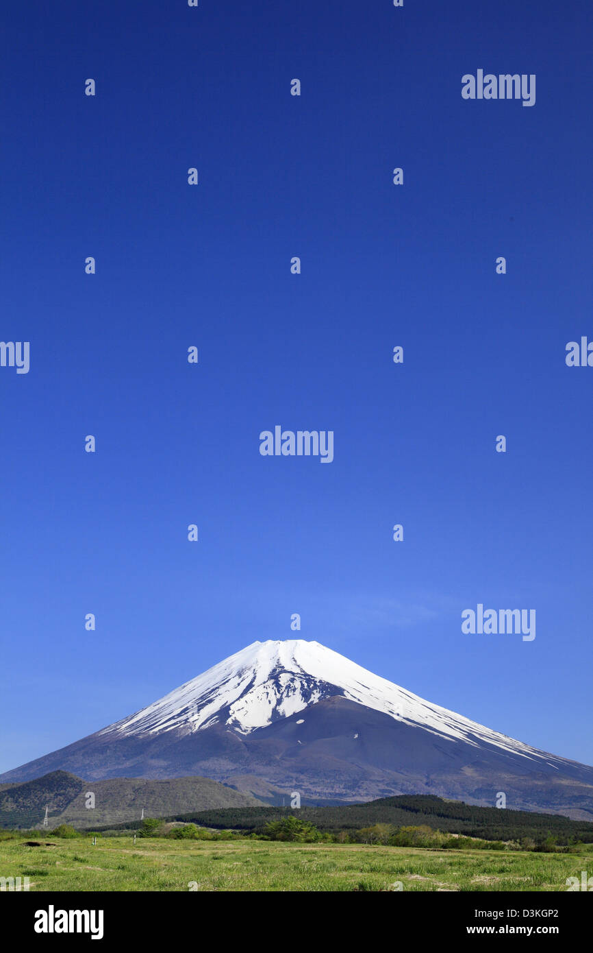 Mount Fuji and blue sky Stock Photo - Alamy