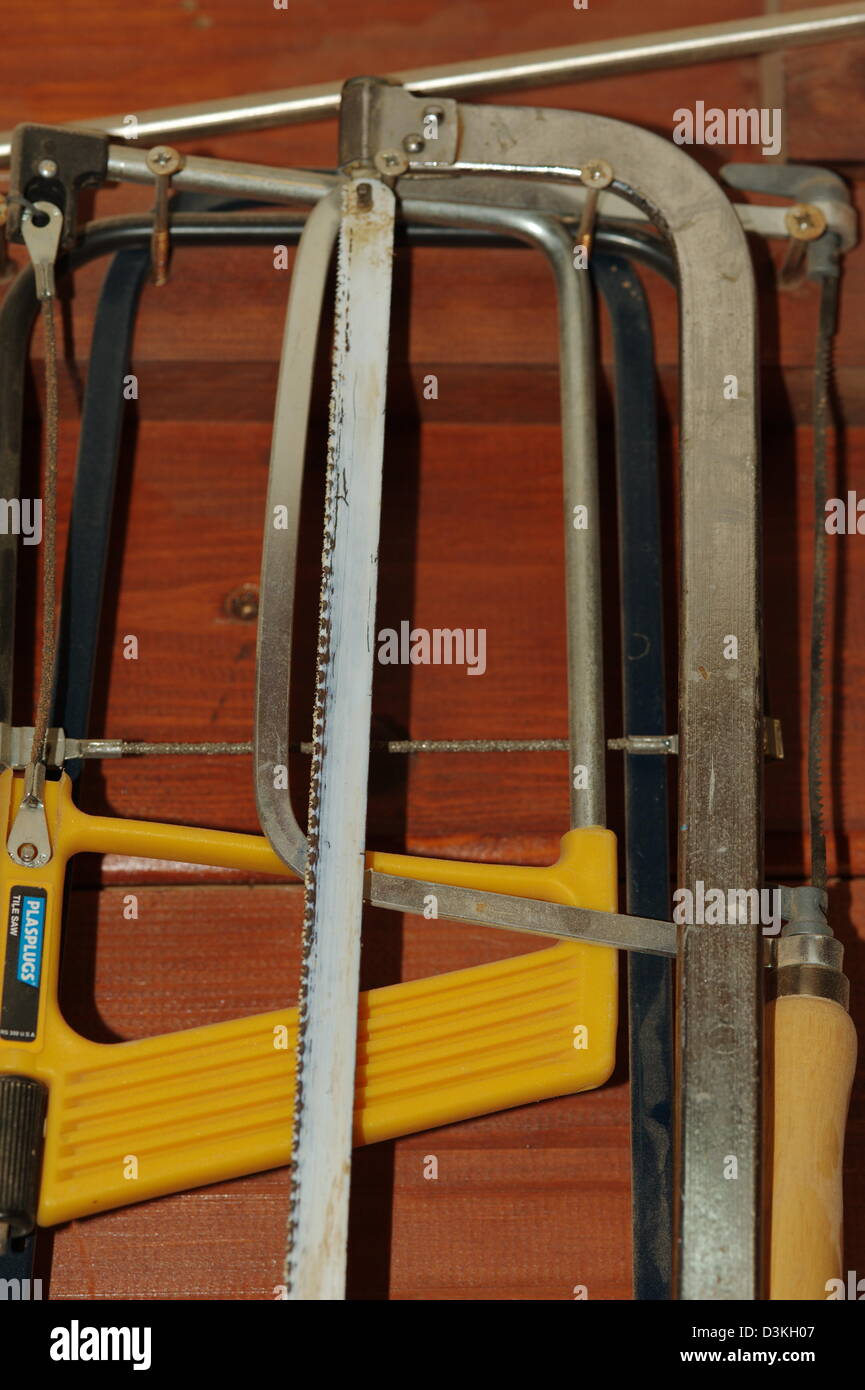 hand saw tools Stock Photo - Alamy