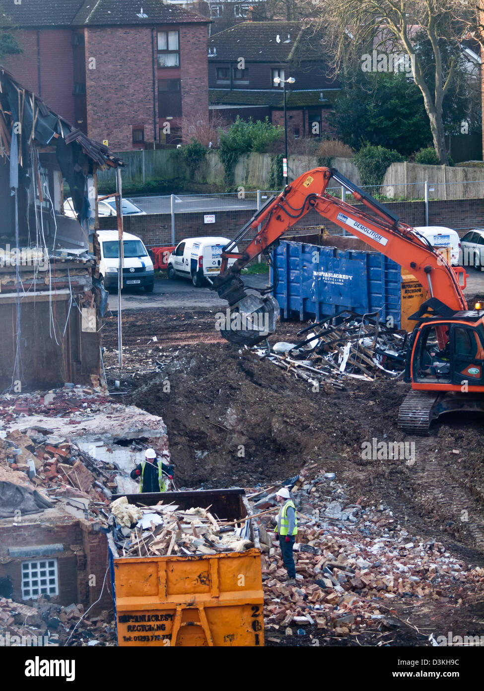 Demolition construction site hi-res stock photography and images - Alamy