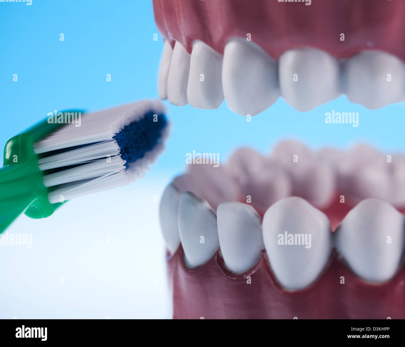 Teeth, Dental health care objects Stock Photo - Alamy