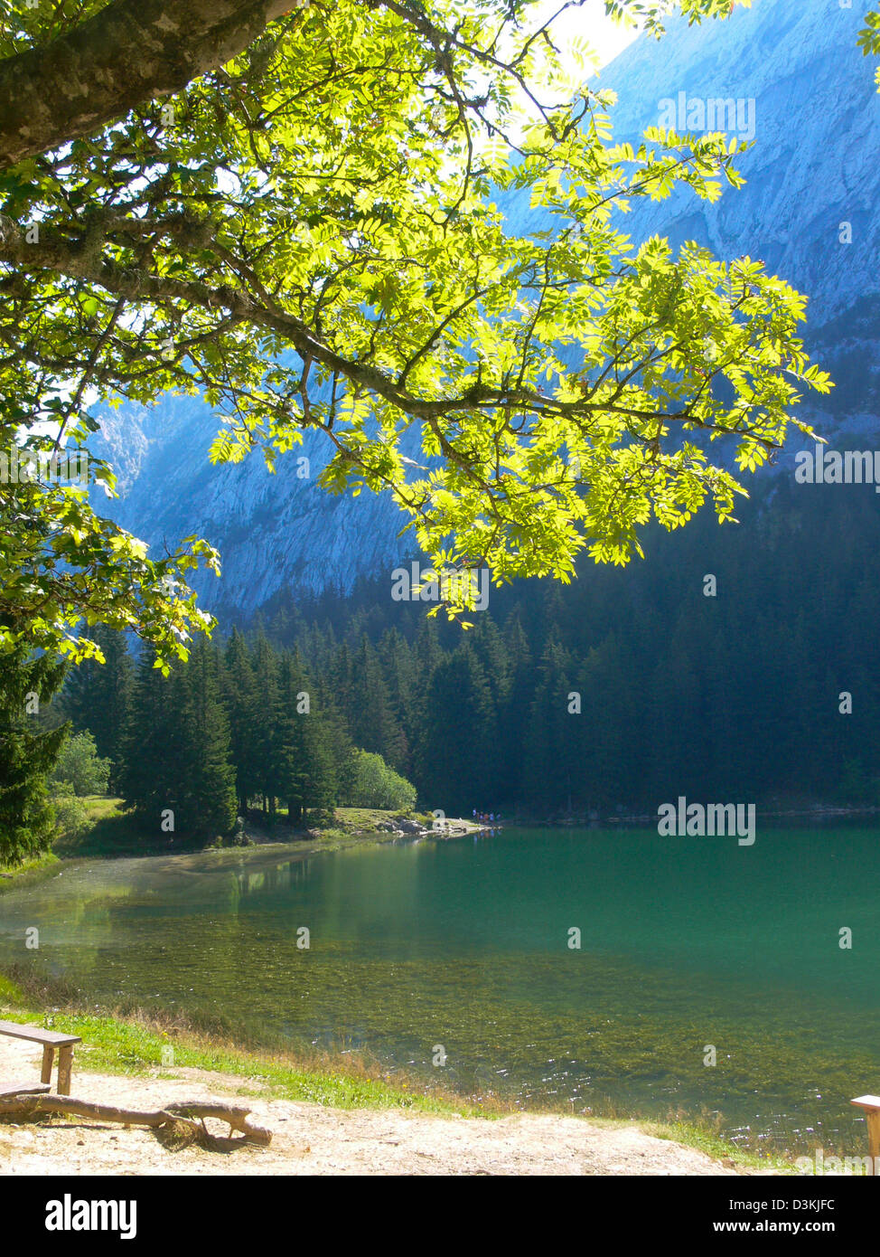 lac benit,mont saxonnex,haute savoie,france Stock Photo - Alamy