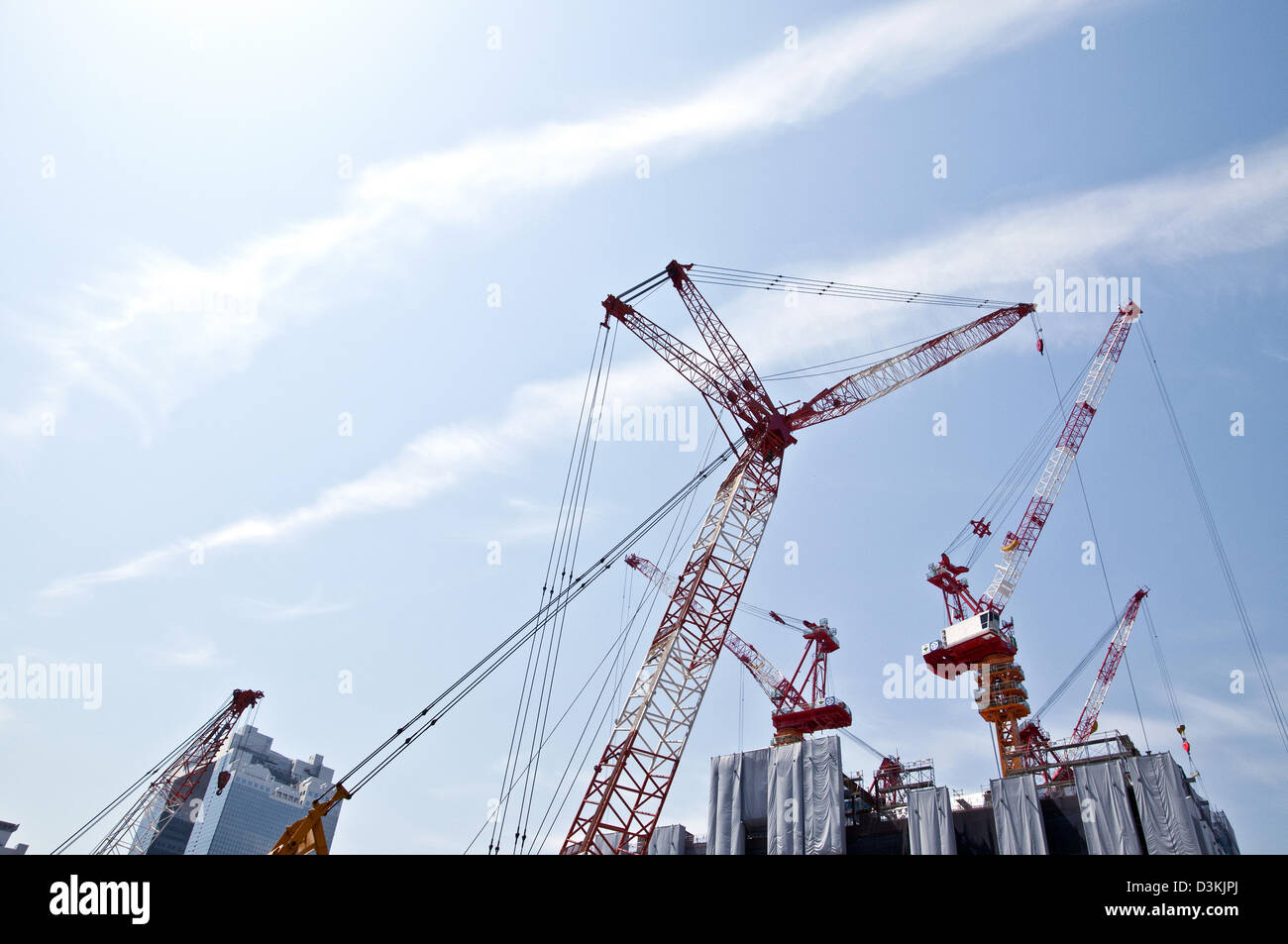 Summer japan construction site hi-res stock photography and images - Alamy