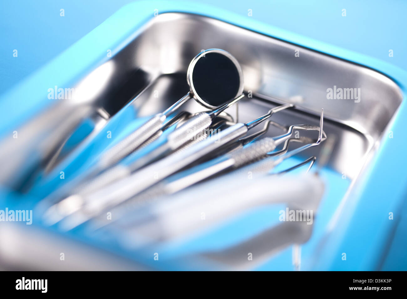 Close-up Dental Instruments Stock Photo - Alamy