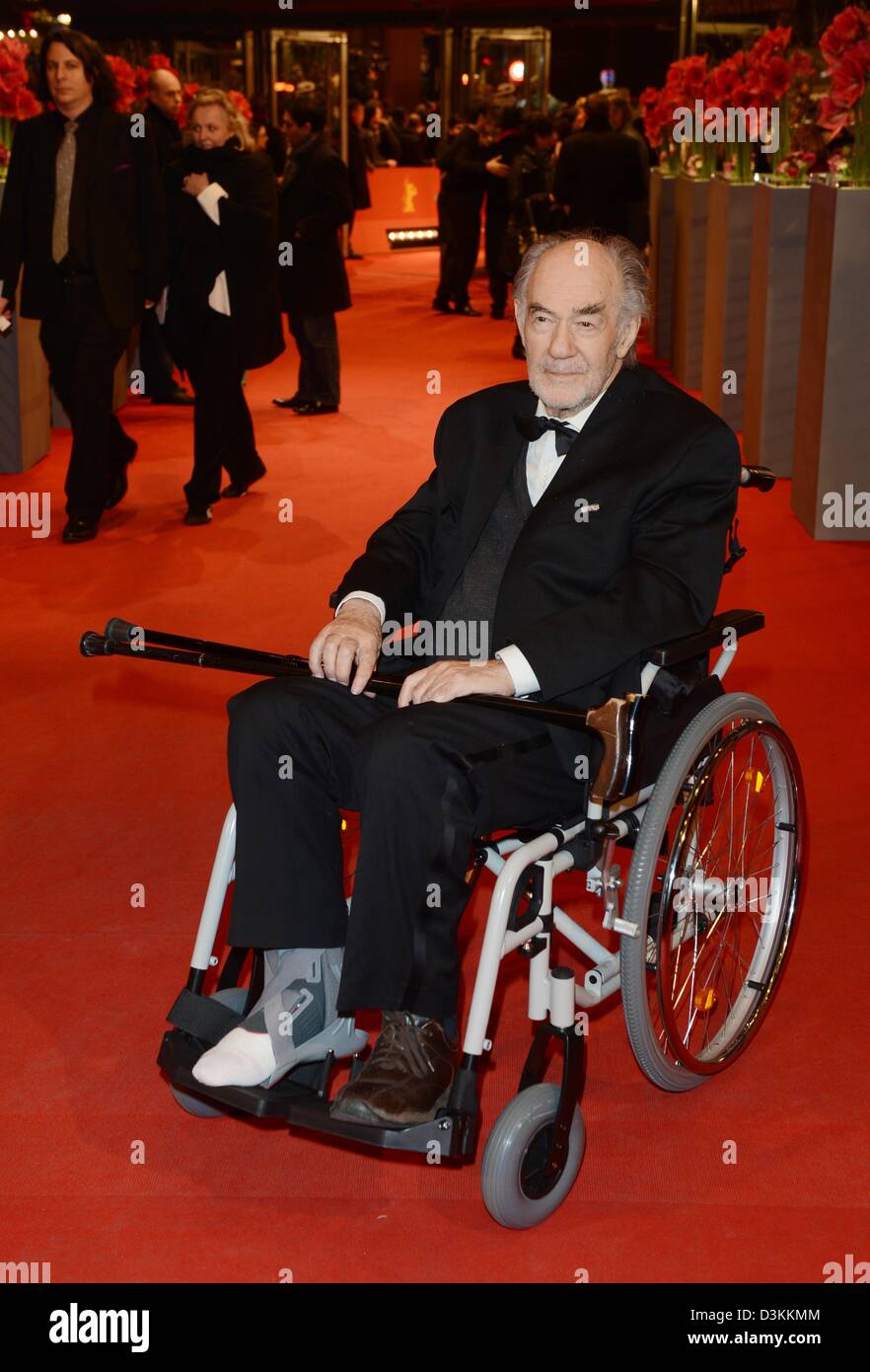 Dutch director George Sluizer arrives for the closing ceremony the 63rd ...