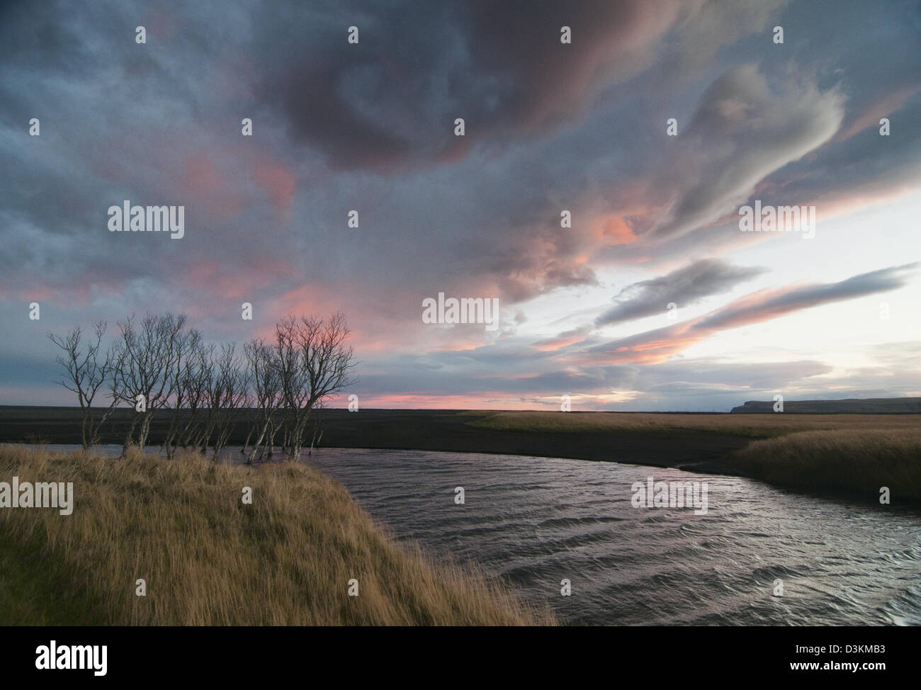wind and weather, southern Iceland Stock Photo - Alamy