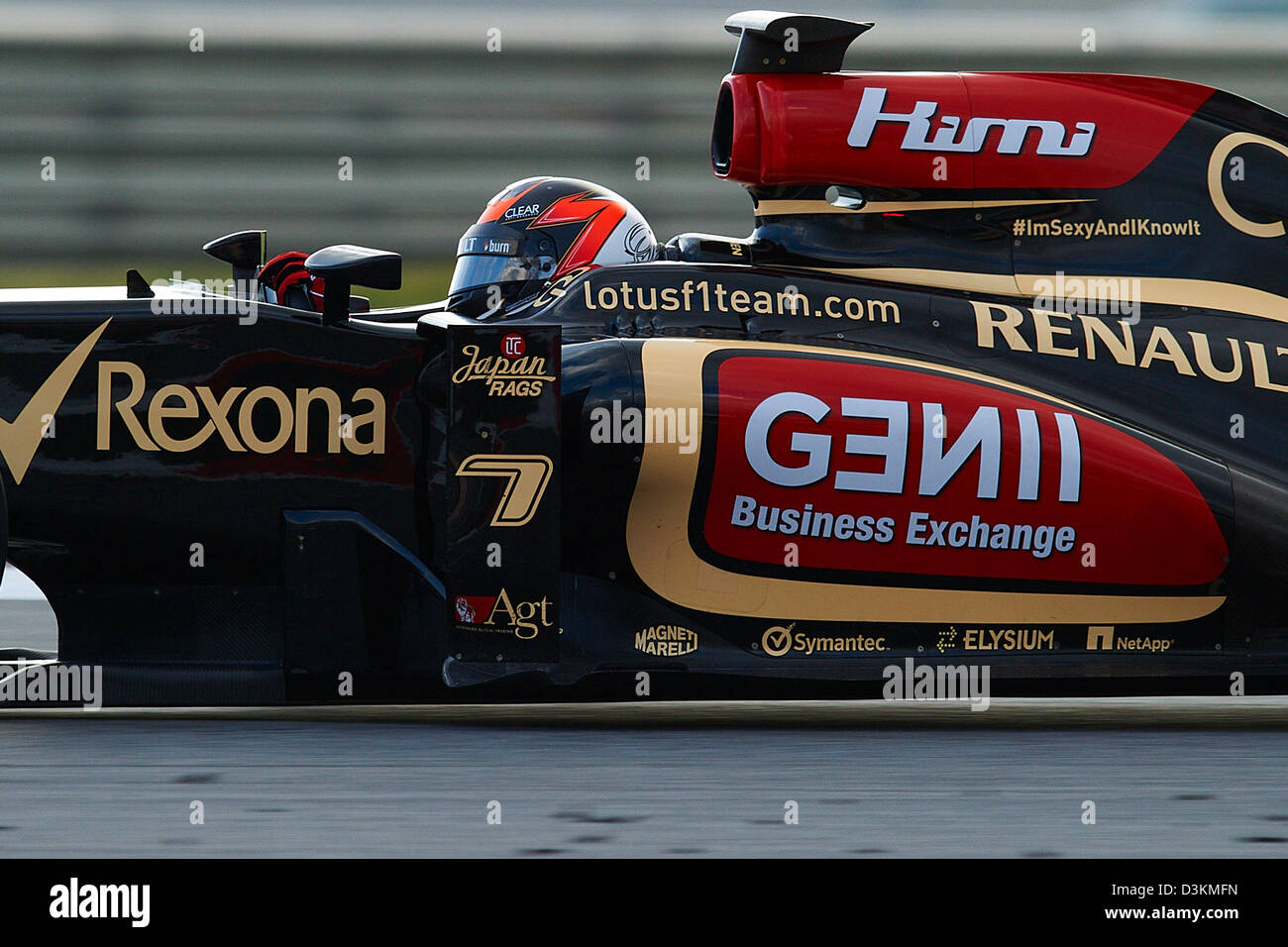 Kimi raikkonen lotus renault f1 hi-res stock photography and images - Alamy