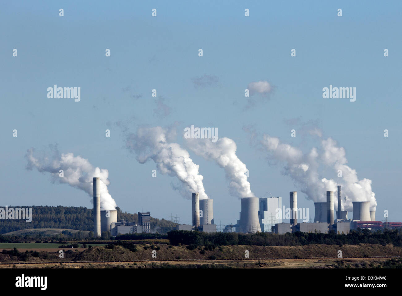 Coal power station Stock Photo - Alamy