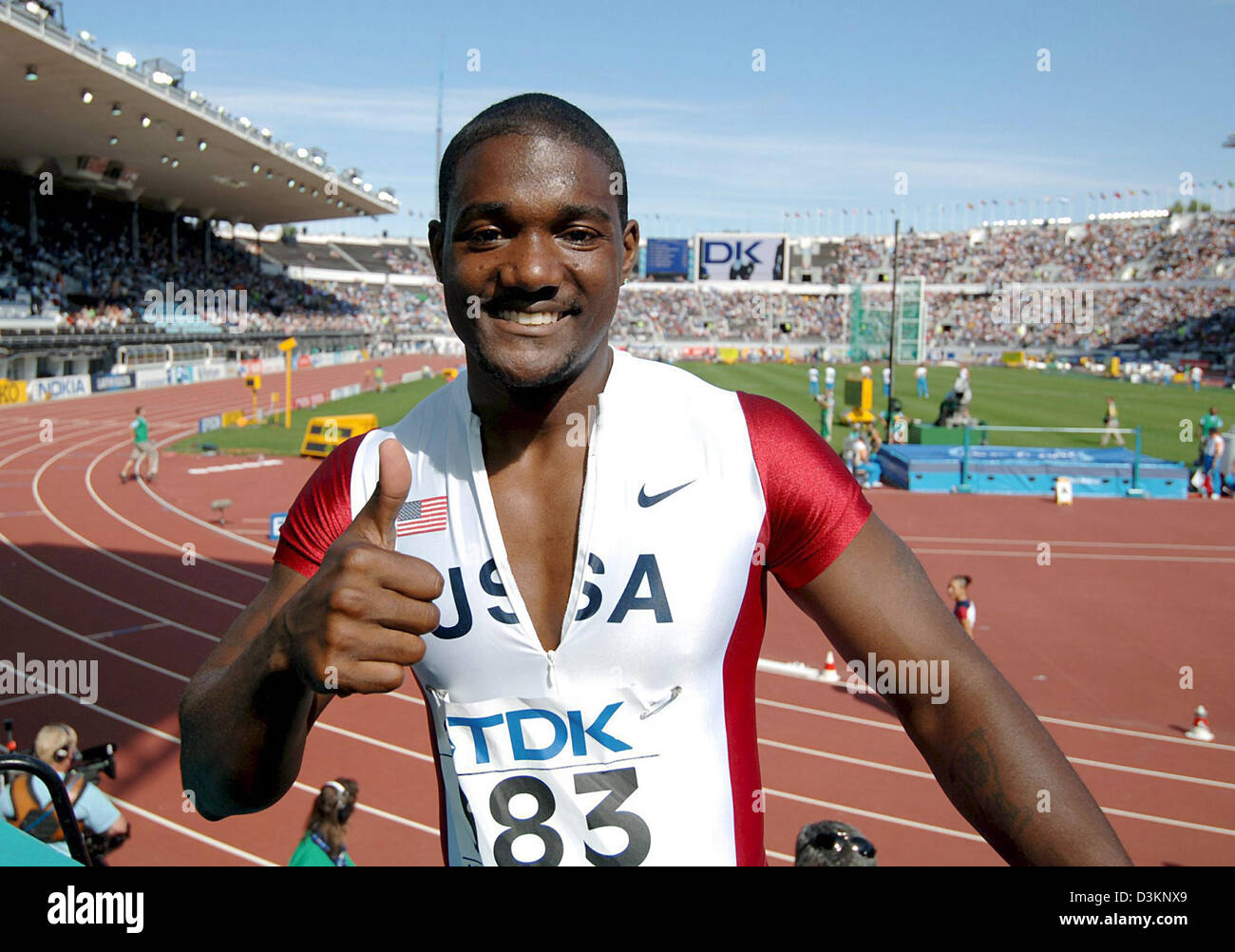 Dpa us sprinter justin gatlin hi-res stock photography and images - Alamy