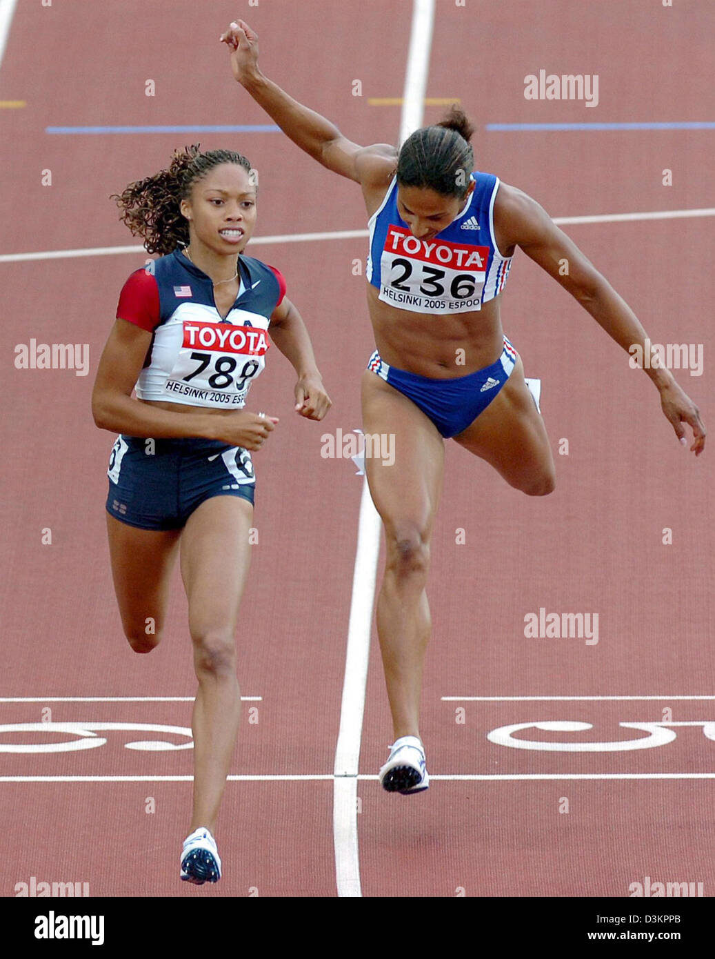 Allyson felix 2005 hi-res stock photography and images - Alamy