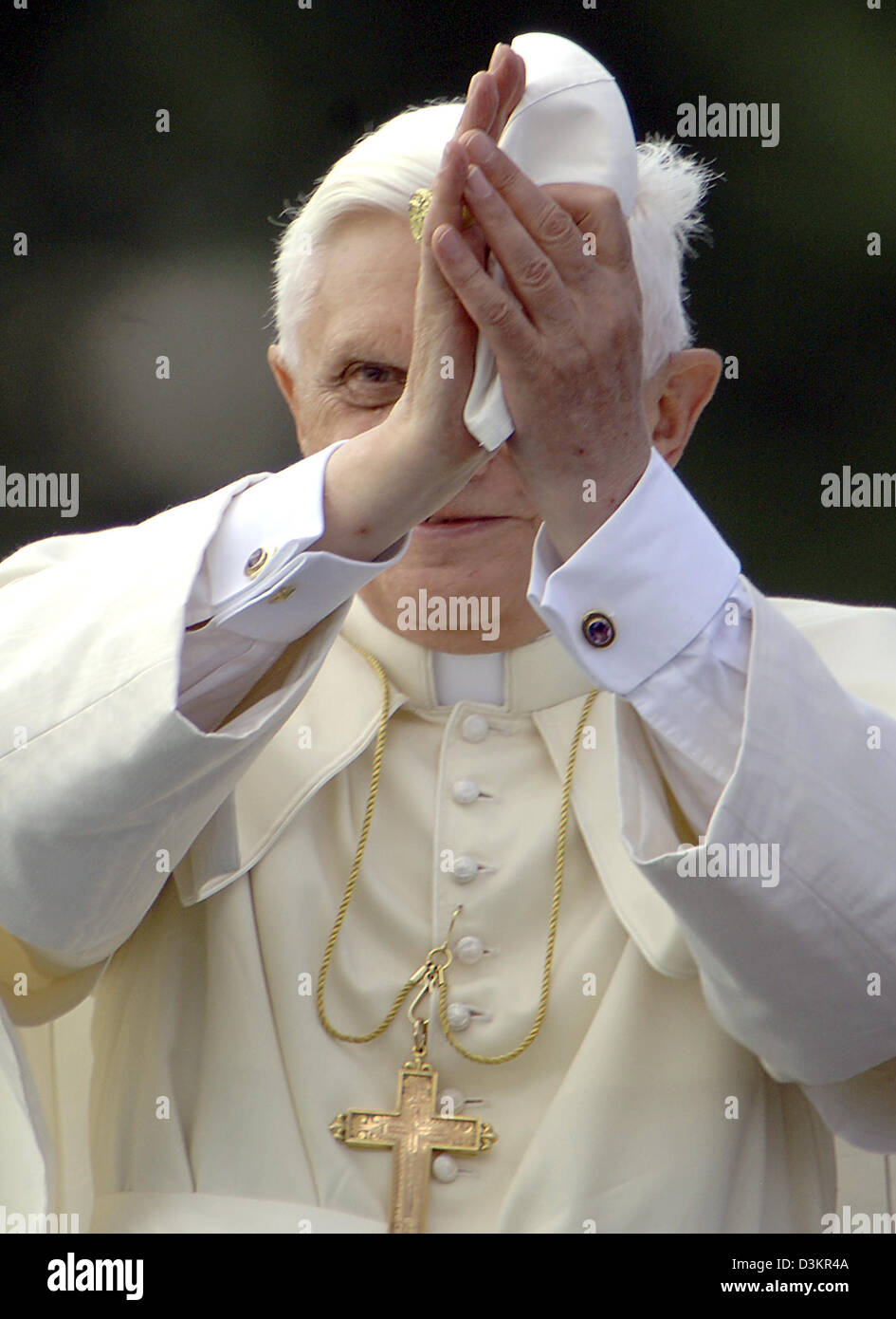 World youth day pope benedict hi-res stock photography and images - Alamy