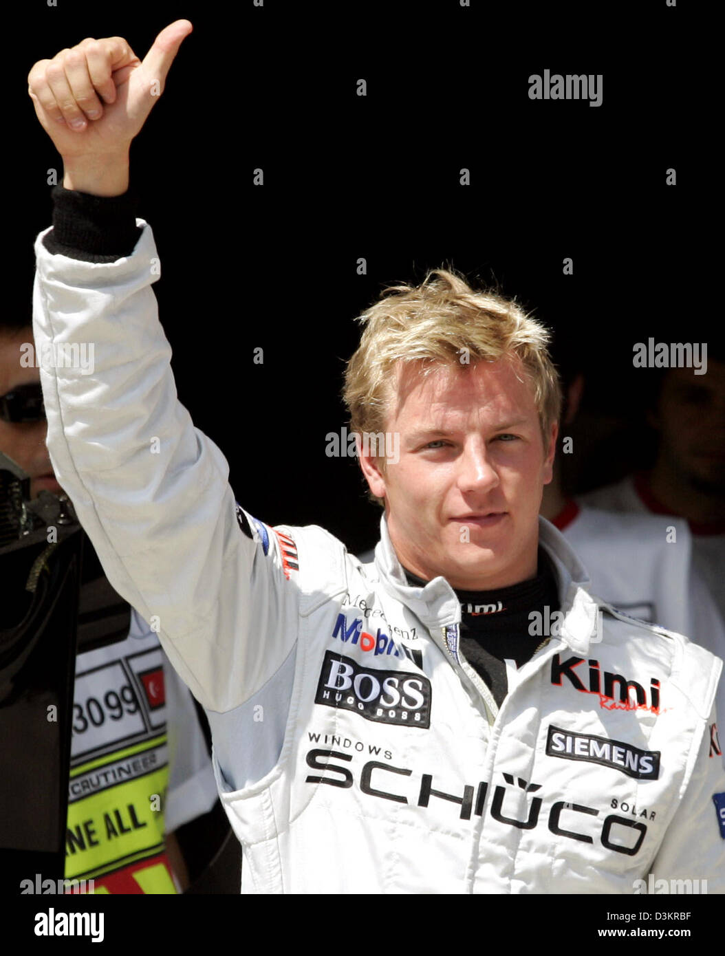 Dpa finnish kimi raikkonen mclaren hi-res stock photography and images ...