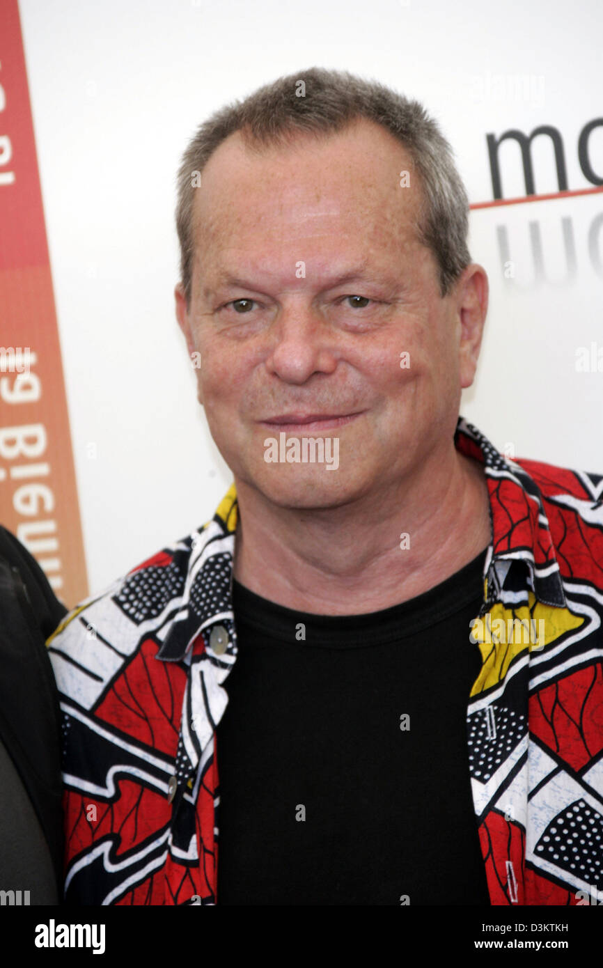 (dpa) - British director Terry Gilliam smiles at the premiere event of ...