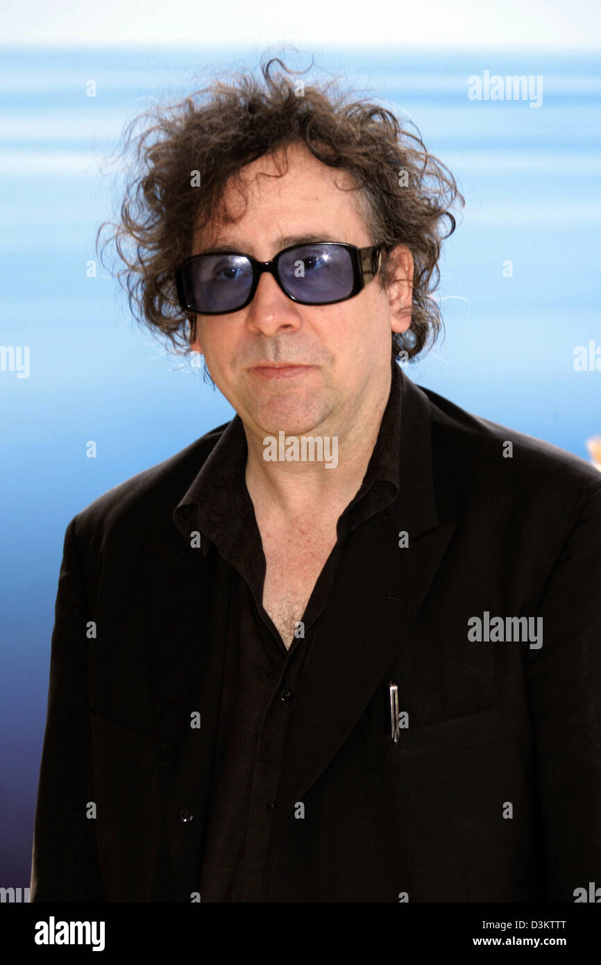 (dpa) - US film director Tim Burton poses for a photo after promoting ...