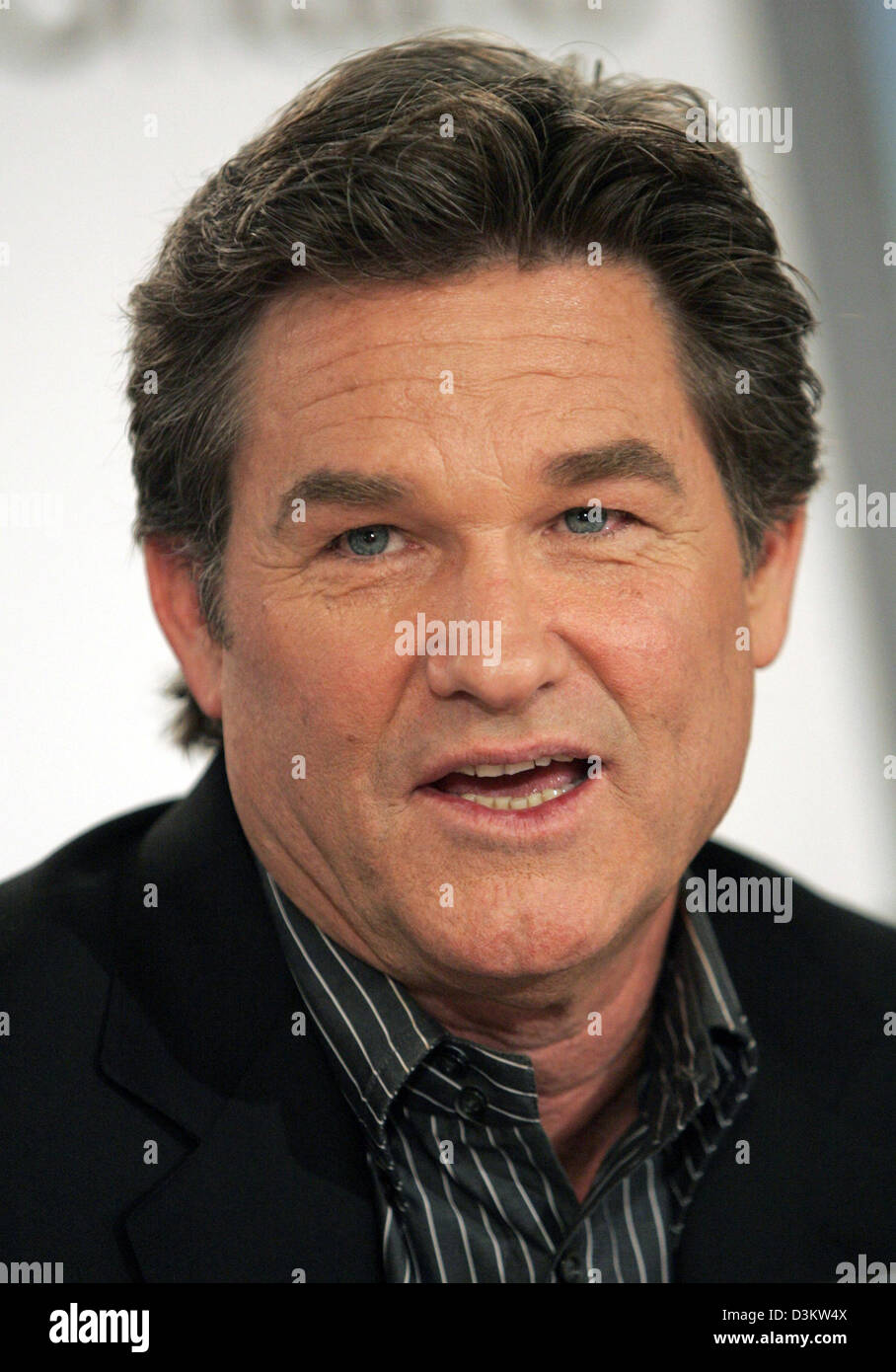 (dpa) - Actor Kurt Russel smiles during the film premier event of ...