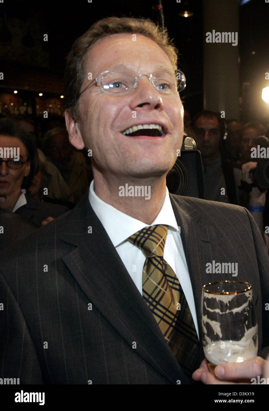 Guido westerwelle at a fdp election party hi-res stock photography and ...