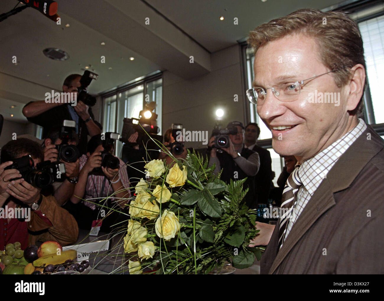 Guido westerwelle at a fdp election party hi-res stock photography and ...