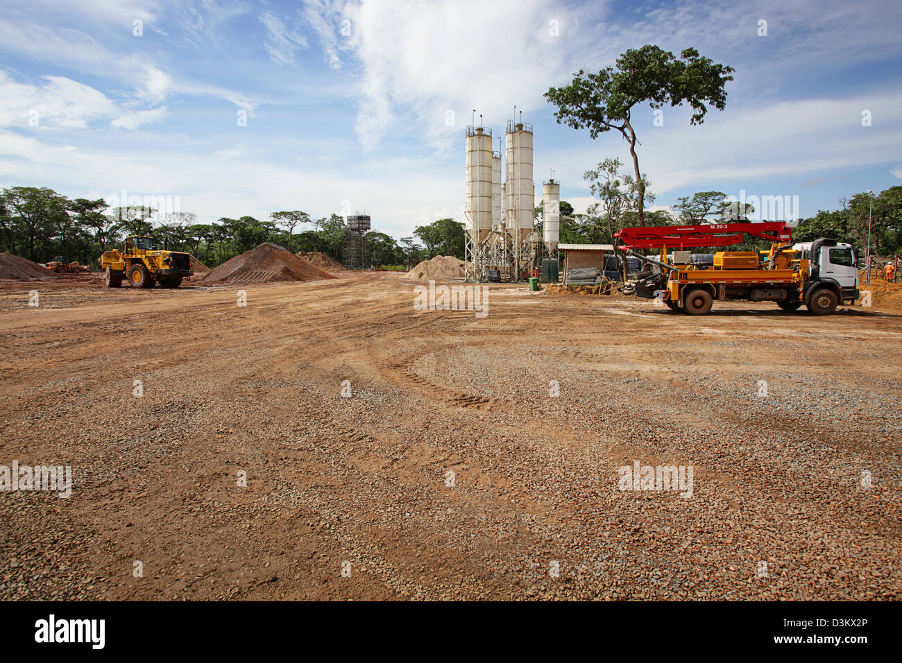 FQM MIning operations at Sentinel in Zambia Stock Photo - Alamy