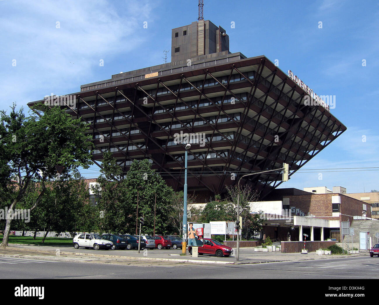 (dpa) - The picture shows the headquarters of Slovakia'a national ...