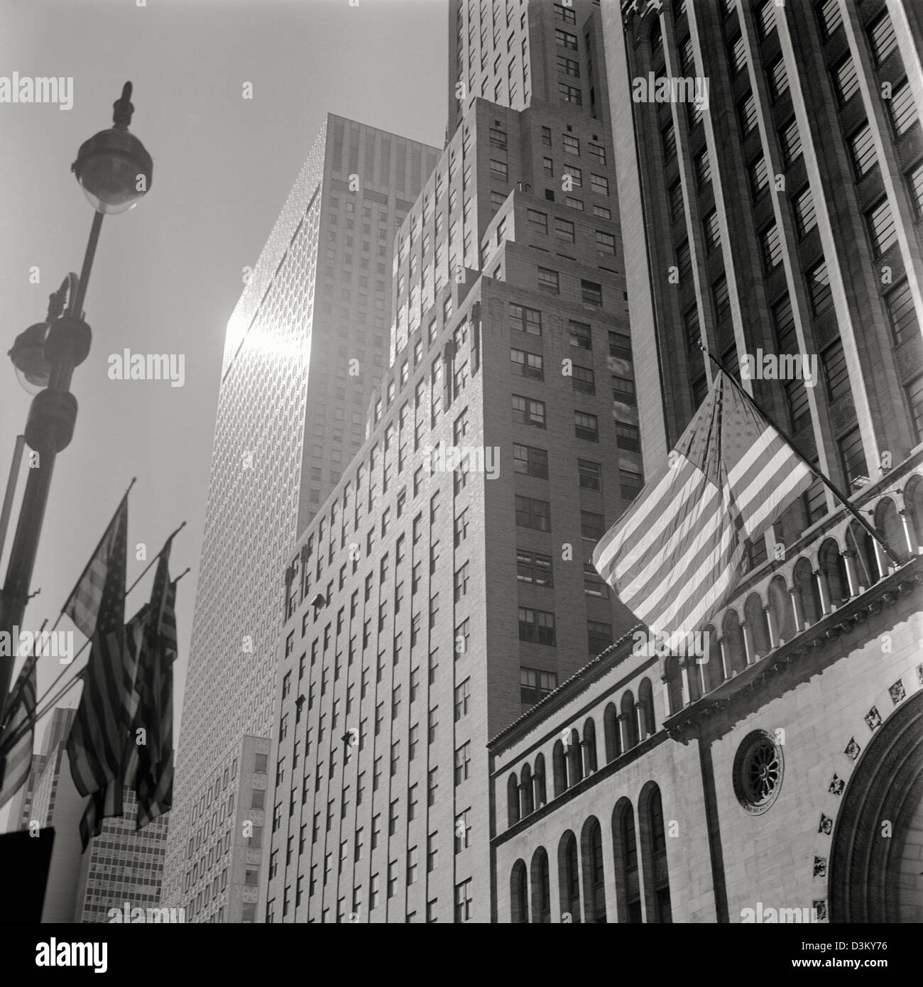 American Buildings, New York. MF film scan Stock Photo - Alamy