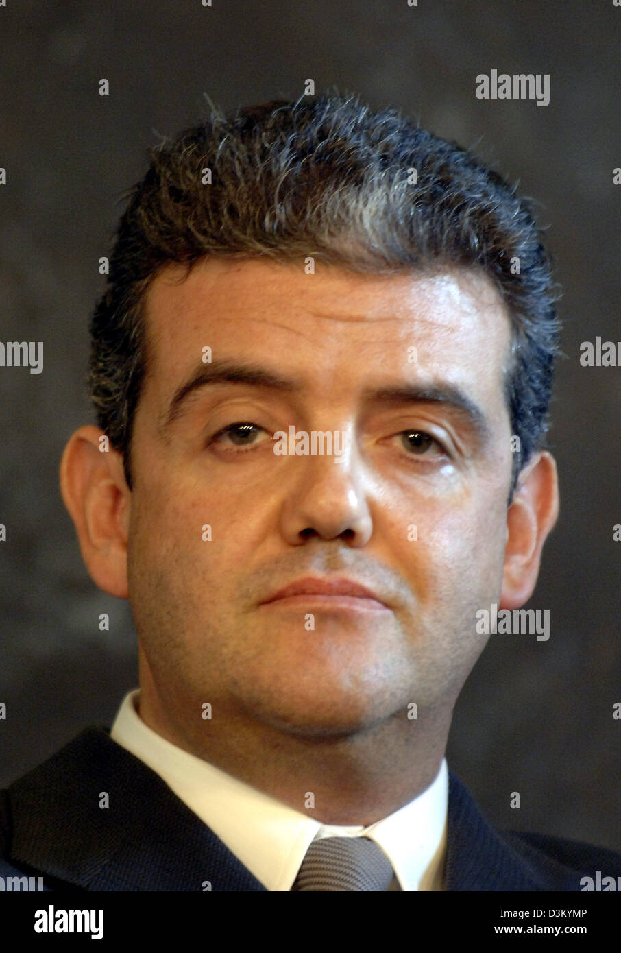 (dpa) - The picture shows Italian conductor Renato Palumbo during a ...